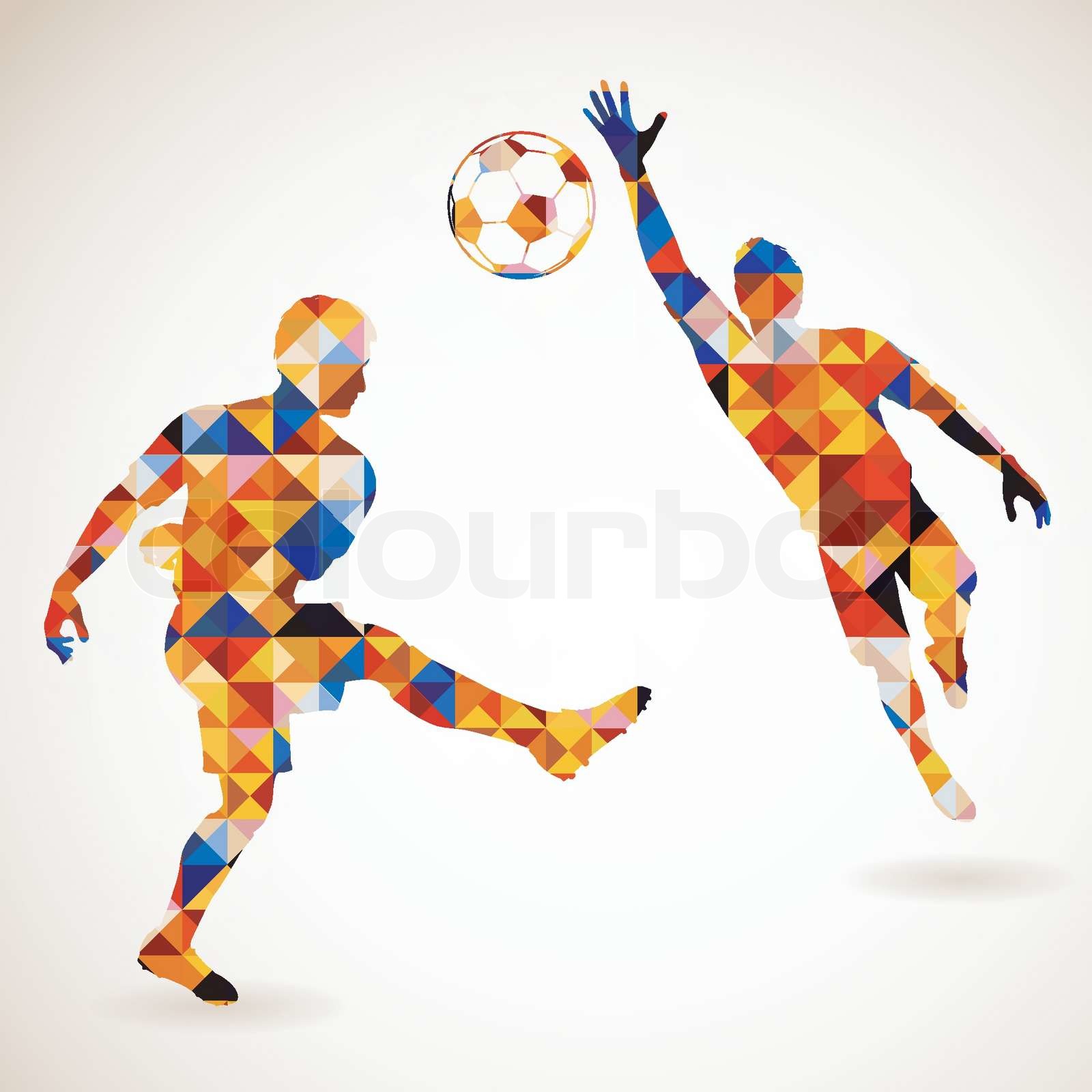 Soccer Concept | Stock vector | Colourbox