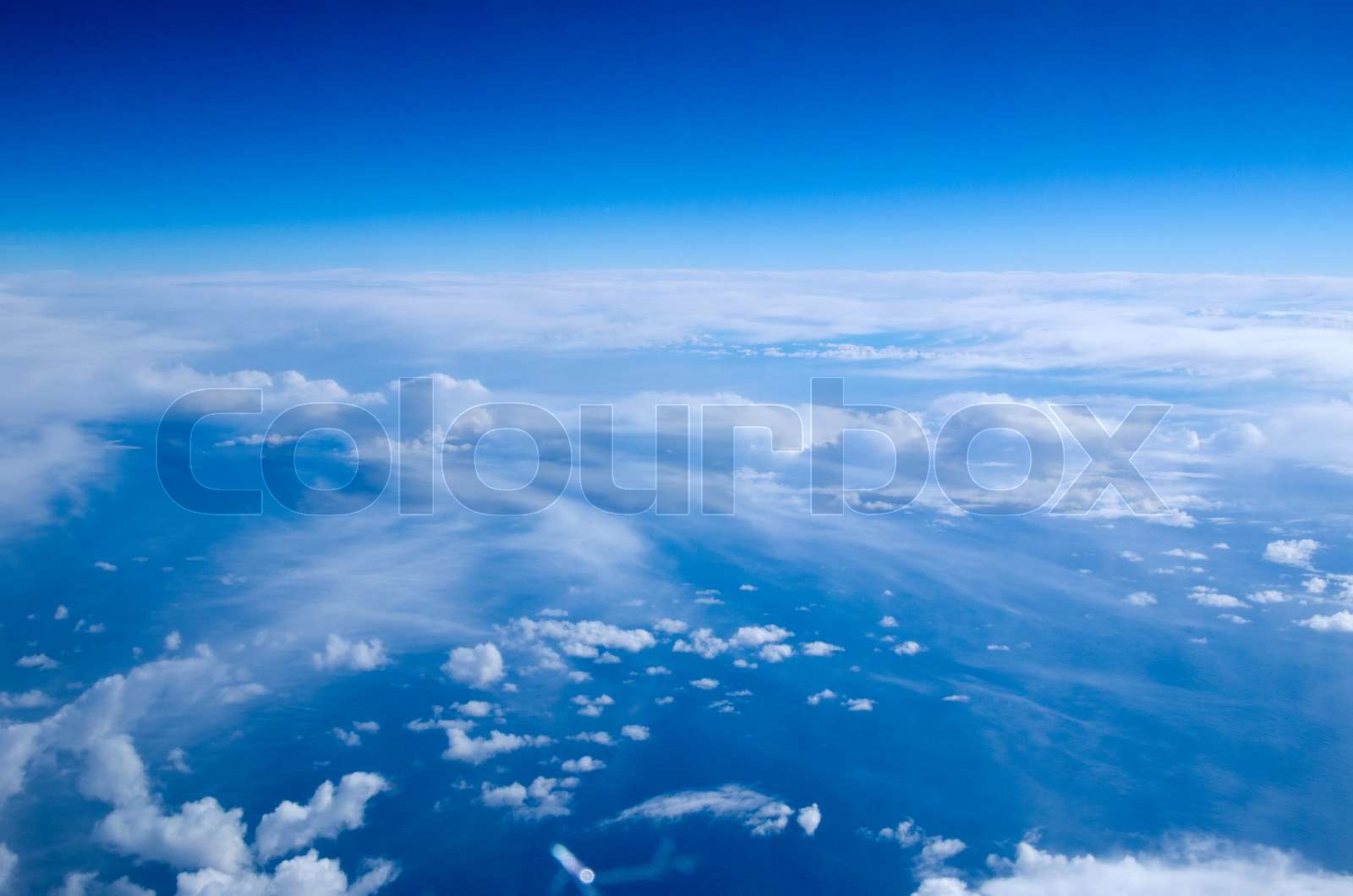 Aerial sky | Stock image | Colourbox