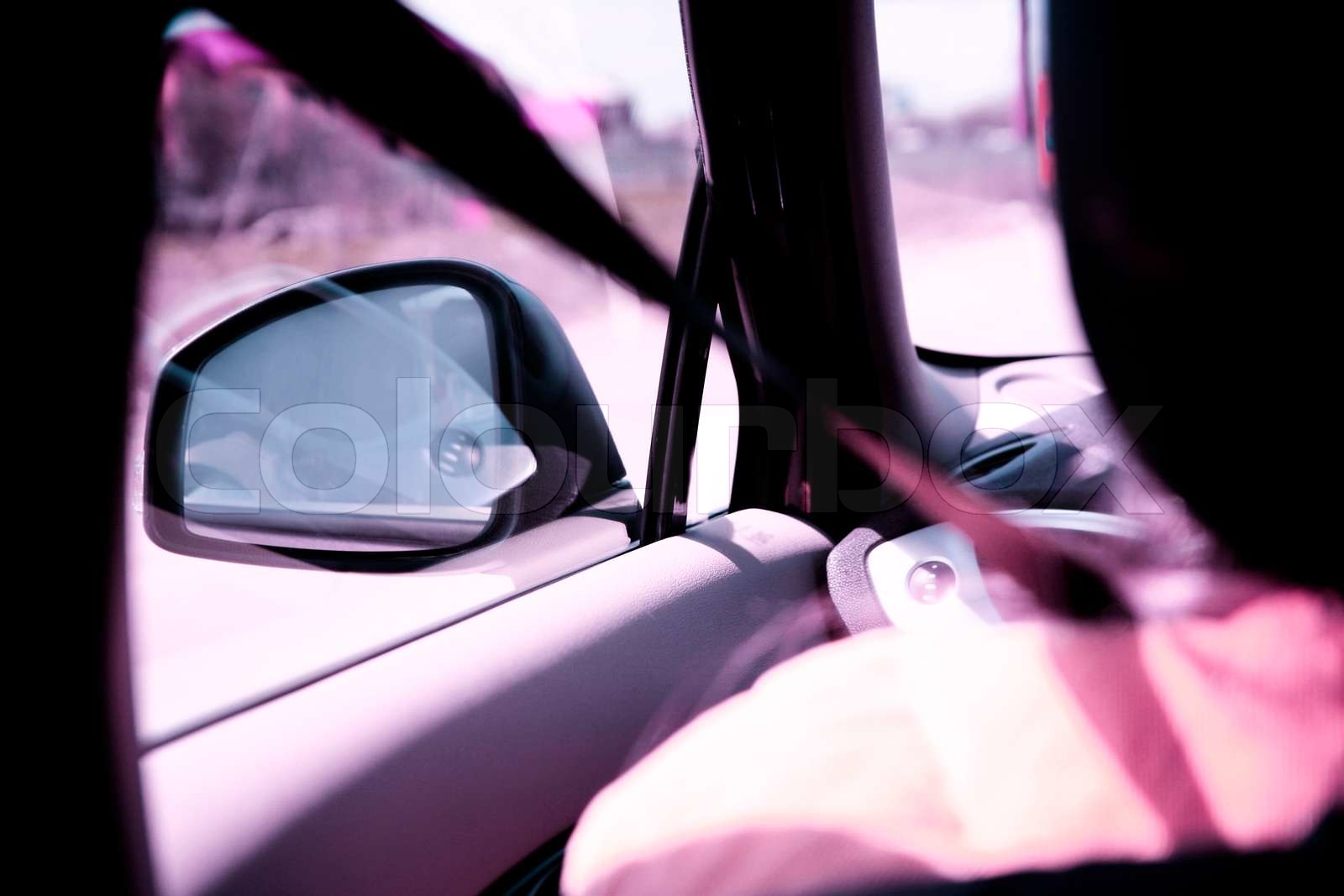 Car driving | Stock image | Colourbox