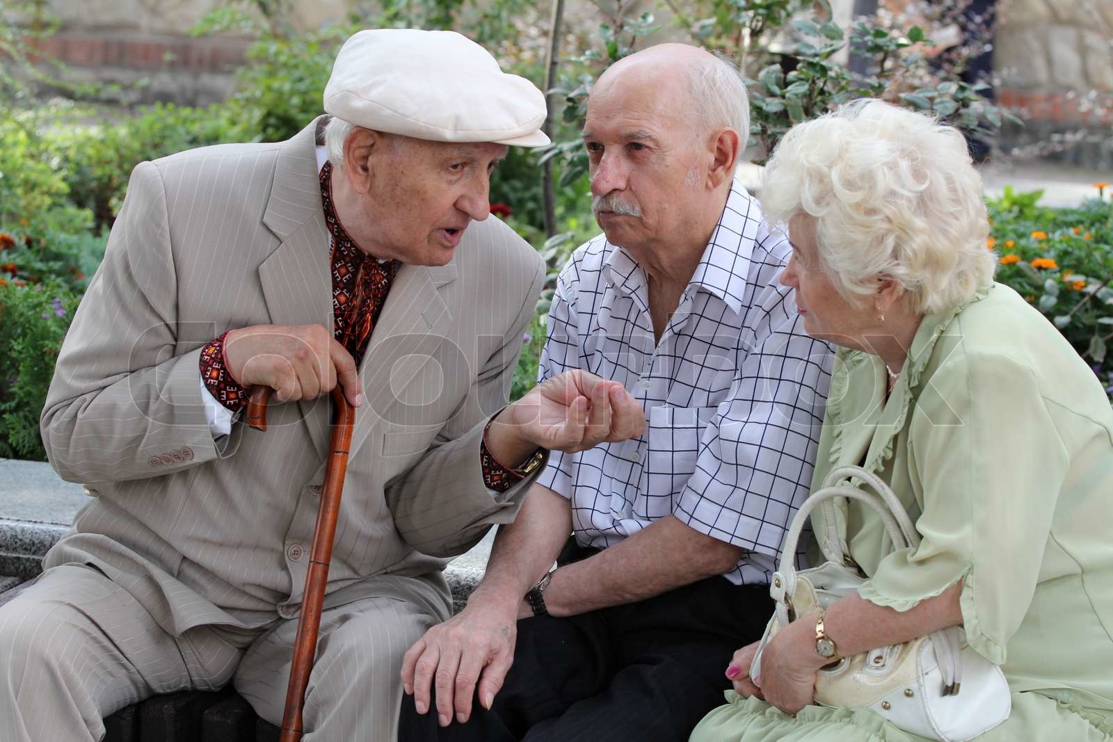 old people | Stock image | Colourbox