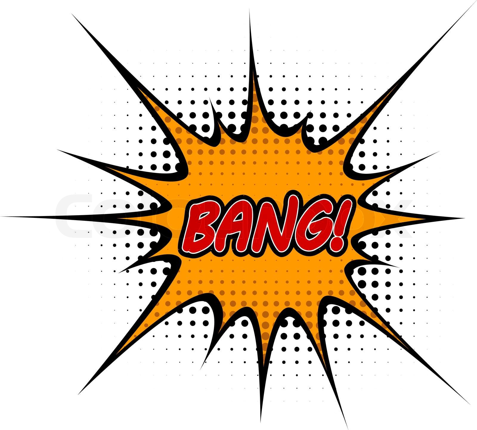 Cartoon bang | Stock vector | Colourbox