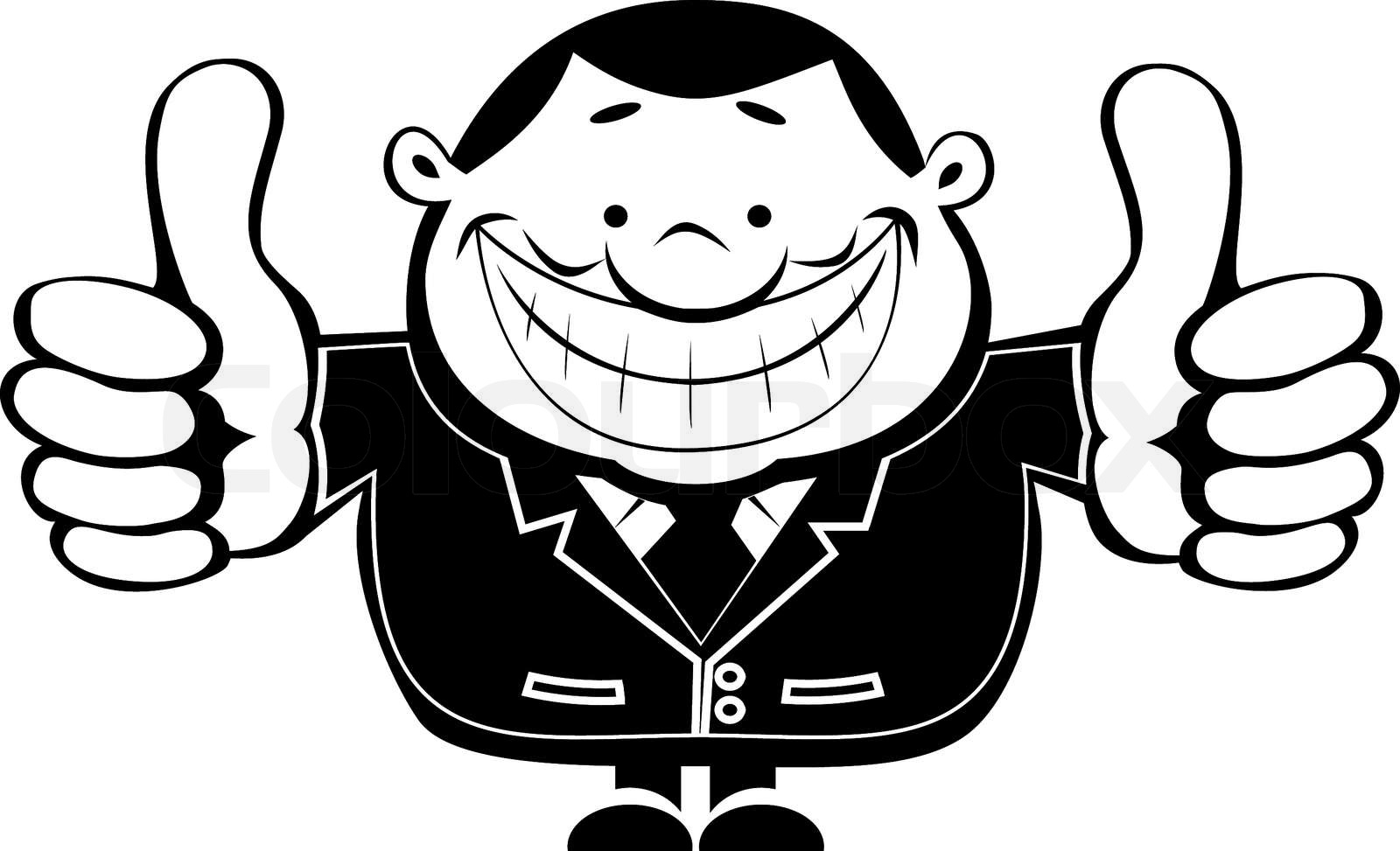 Thumbs up. Retro | Stock vector | Colourbox