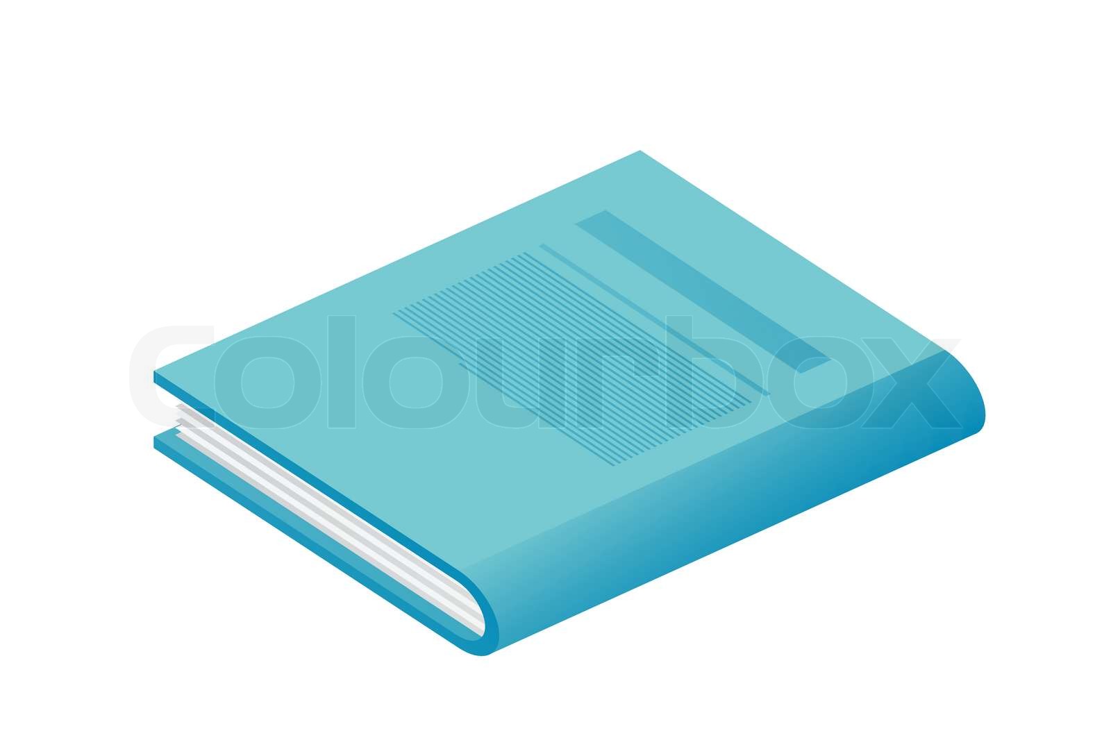 blue book | Stock vector | Colourbox