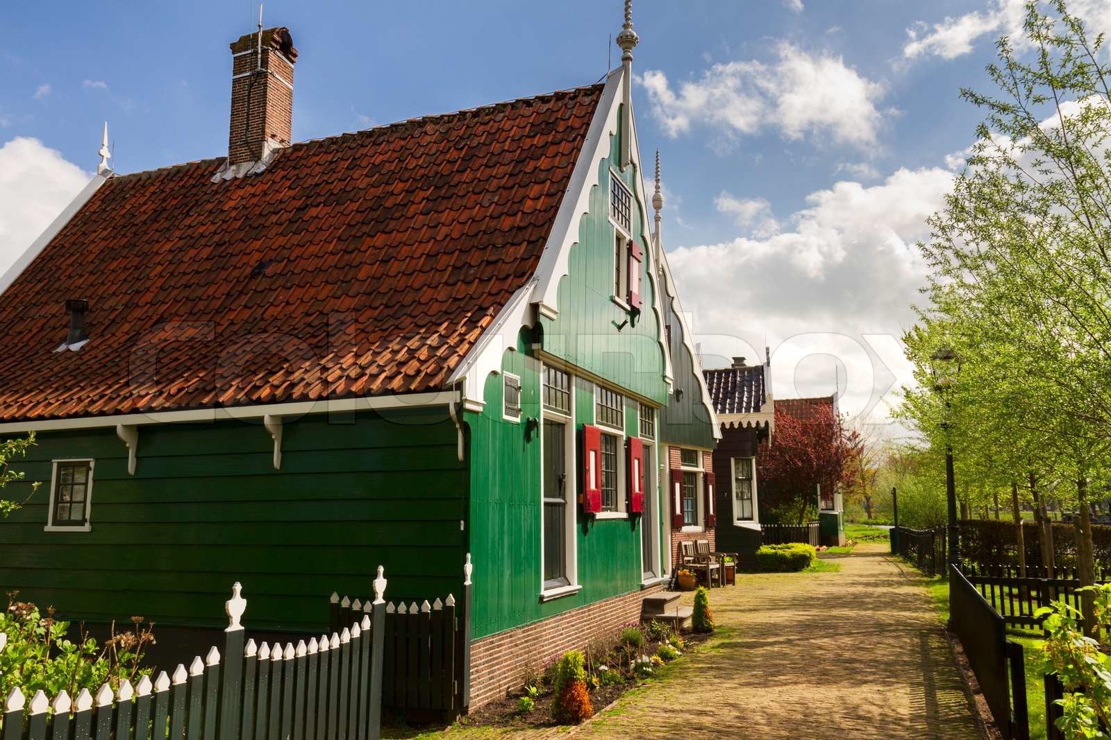 rural dutch scenery, Holland | Stock image | Colourbox