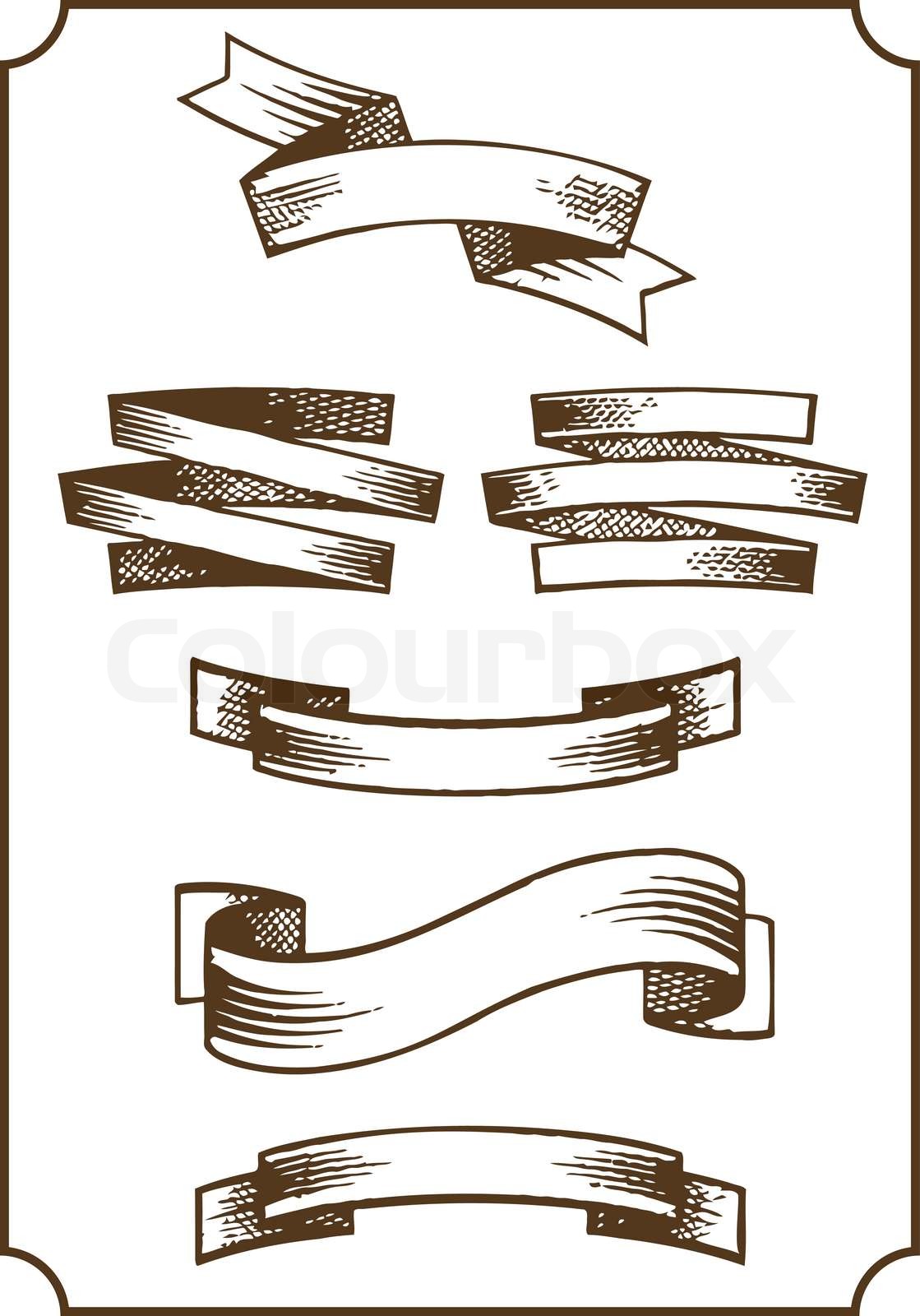 Old Banners | Stock vector | Colourbox