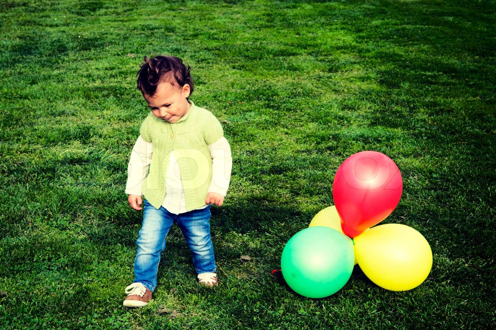 Playful child | Stock image | Colourbox