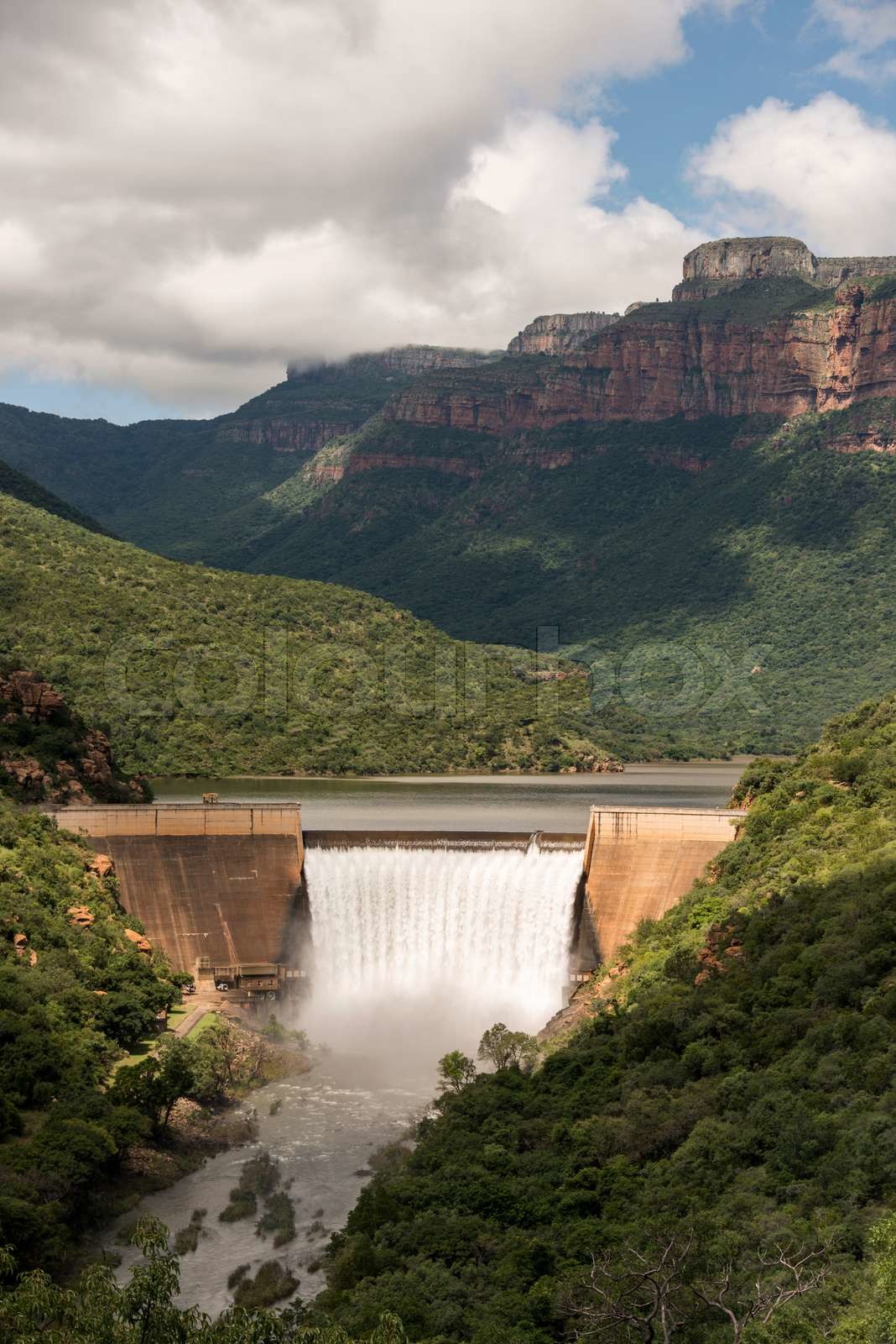the swadini dam near the blyde river | Stock image | Colourbox