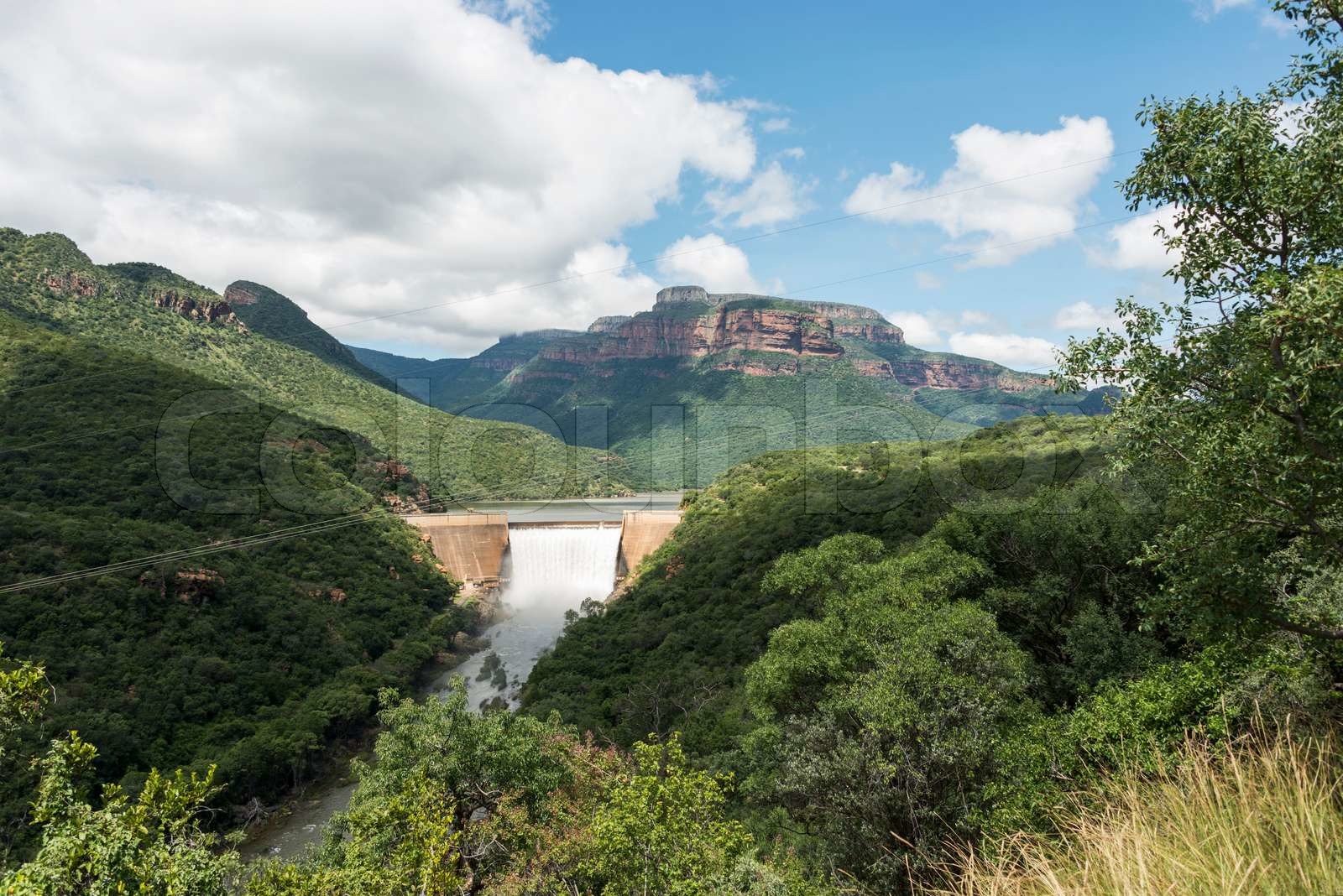 the swadini dam near the blyde river | Stock image | Colourbox