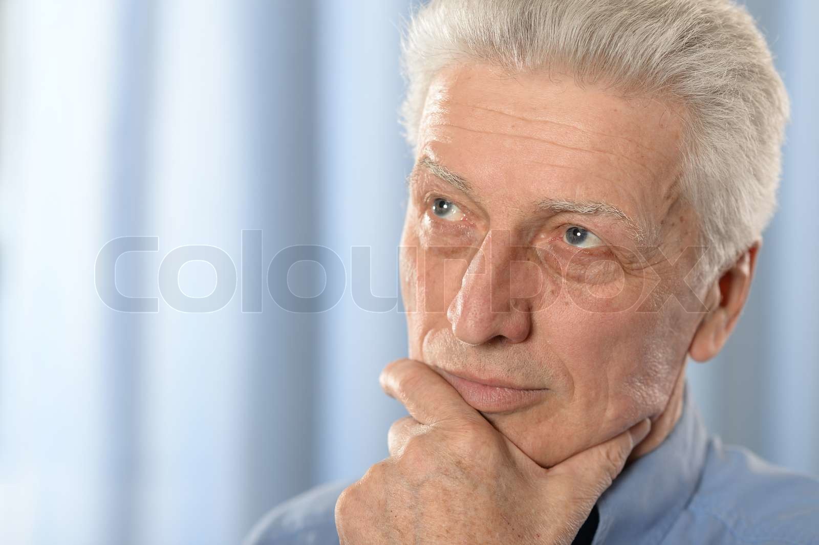 Cute older man | Stock image | Colourbox