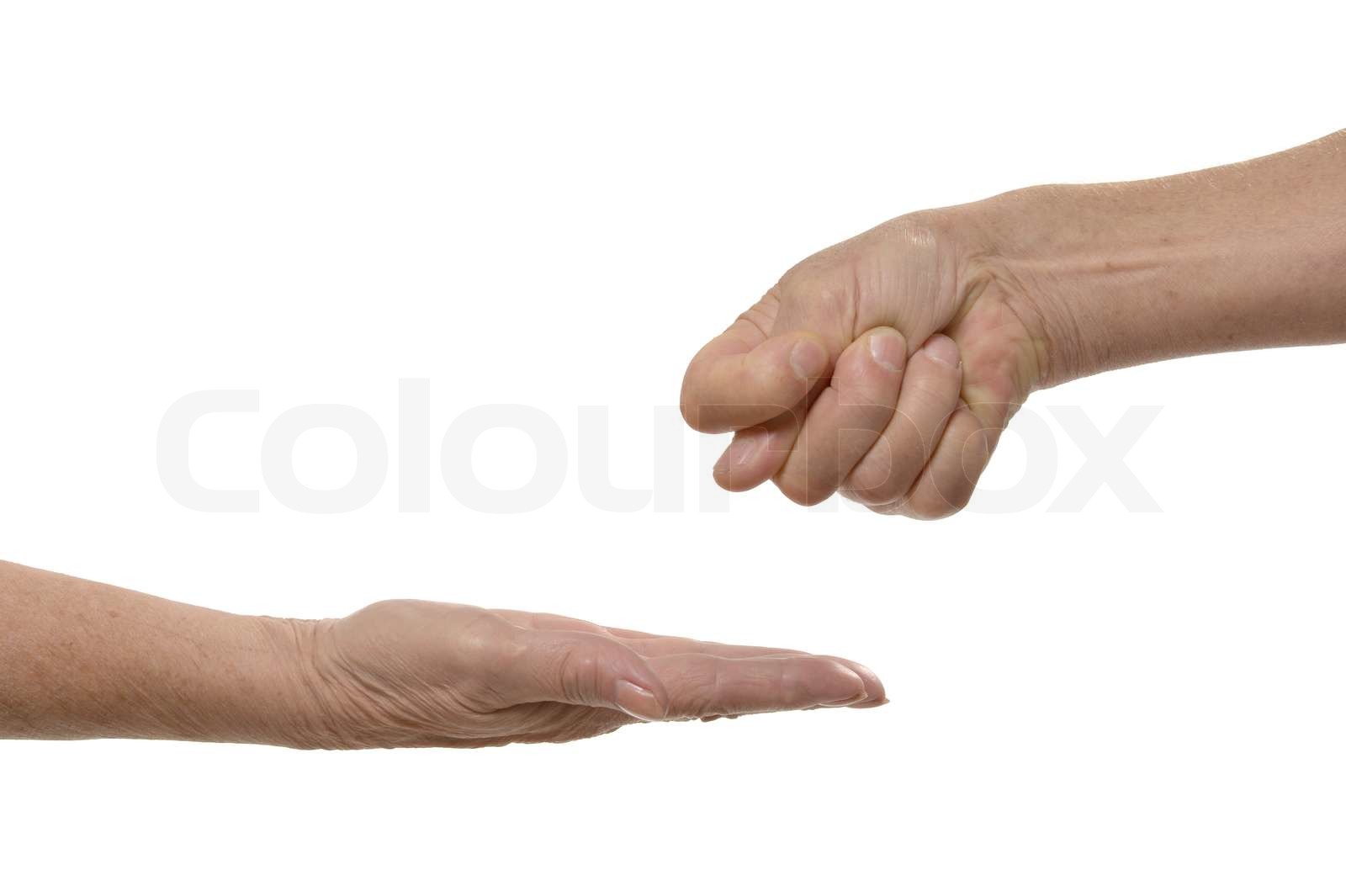 Fig hand sign | Stock image | Colourbox