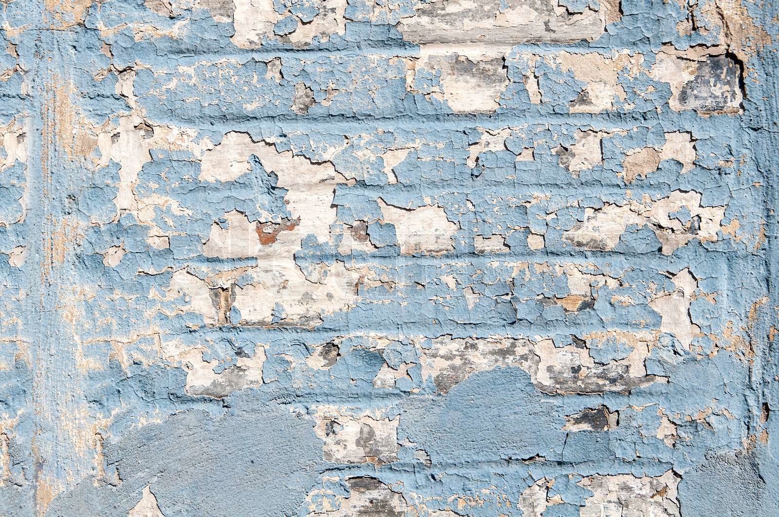 gesäumt blaue Struktureffekt Farbe auf die alte Mauer | Stock Bild ...