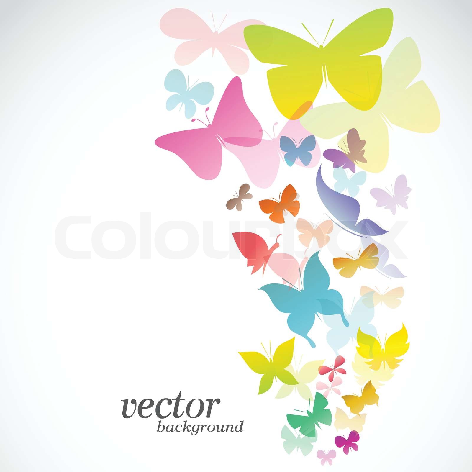 Butterfly design | Stock vector | Colourbox