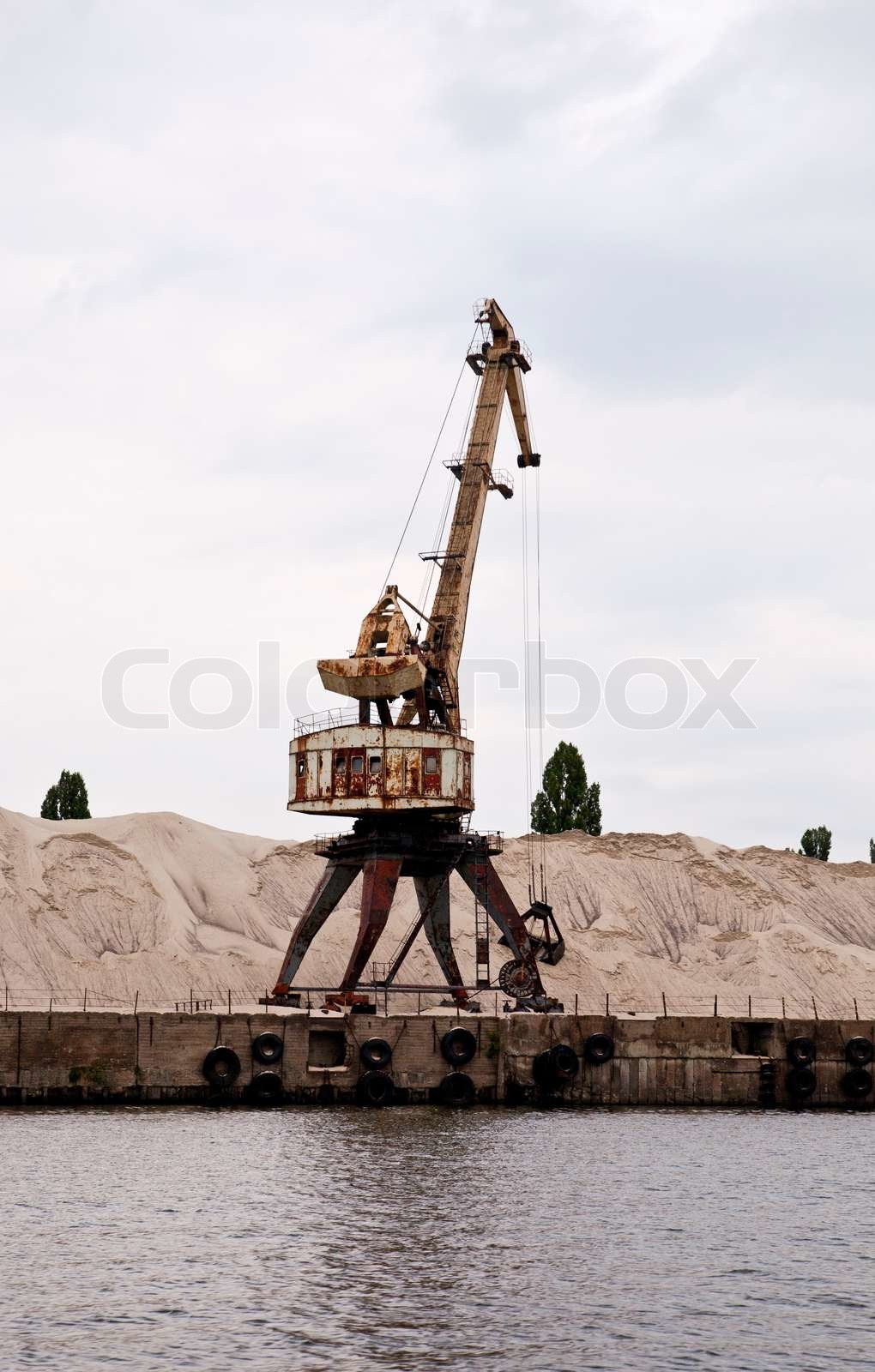 Kran | Stock Bild | Colourbox