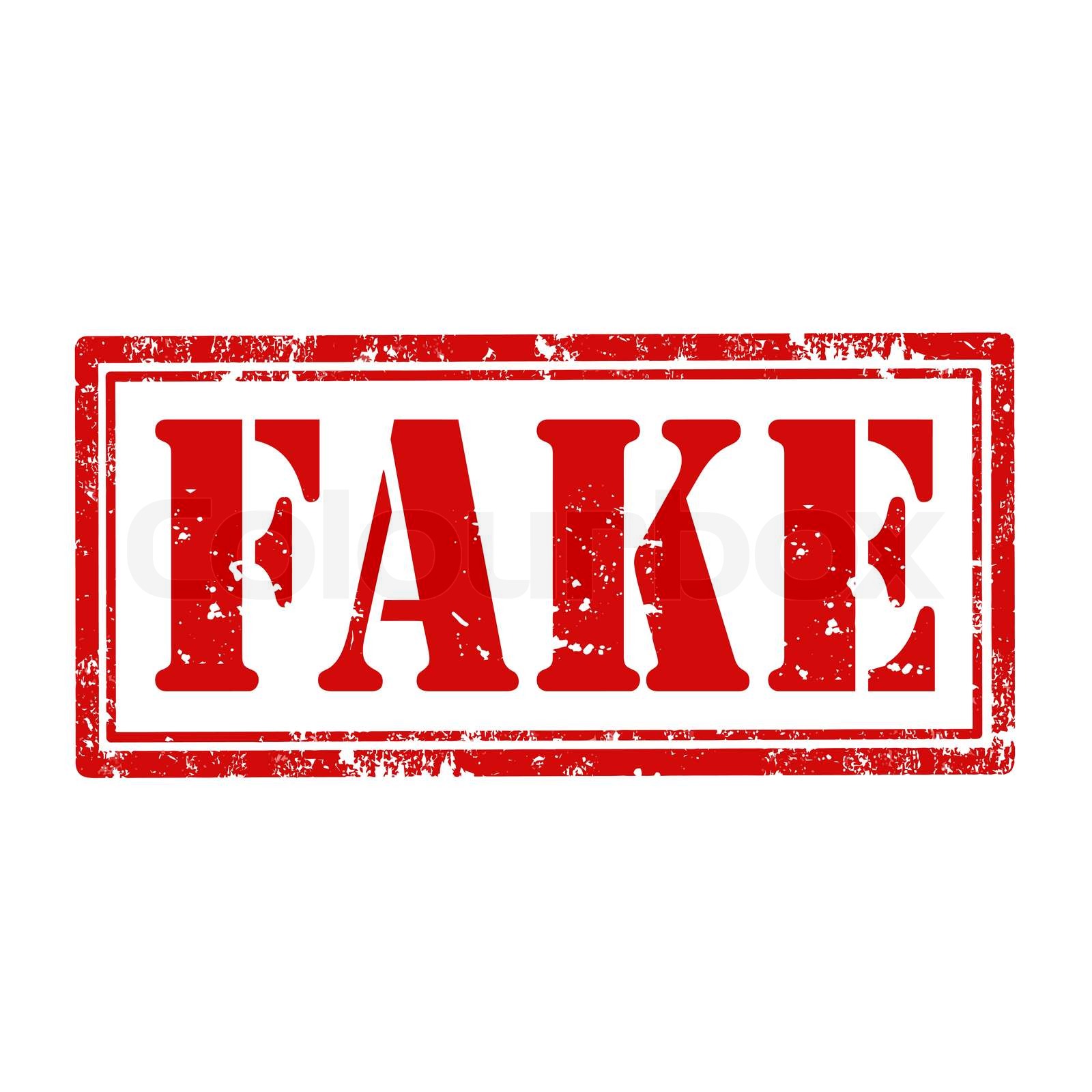 Fake-Stempel | Stock-Vektor | Colourbox