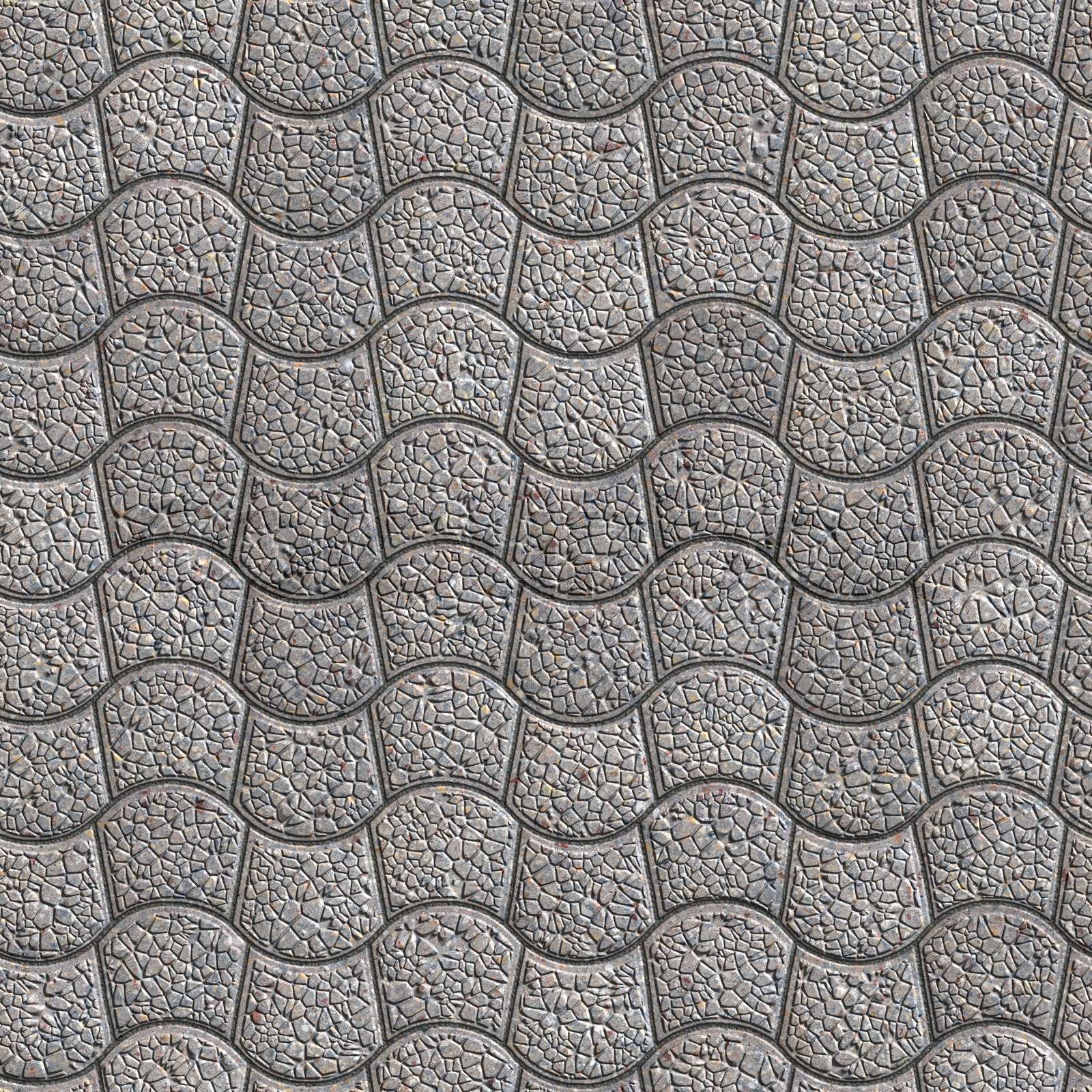 Granular Paving Slabs. Seamless Tileable Texture. | Stock image | Colourbox