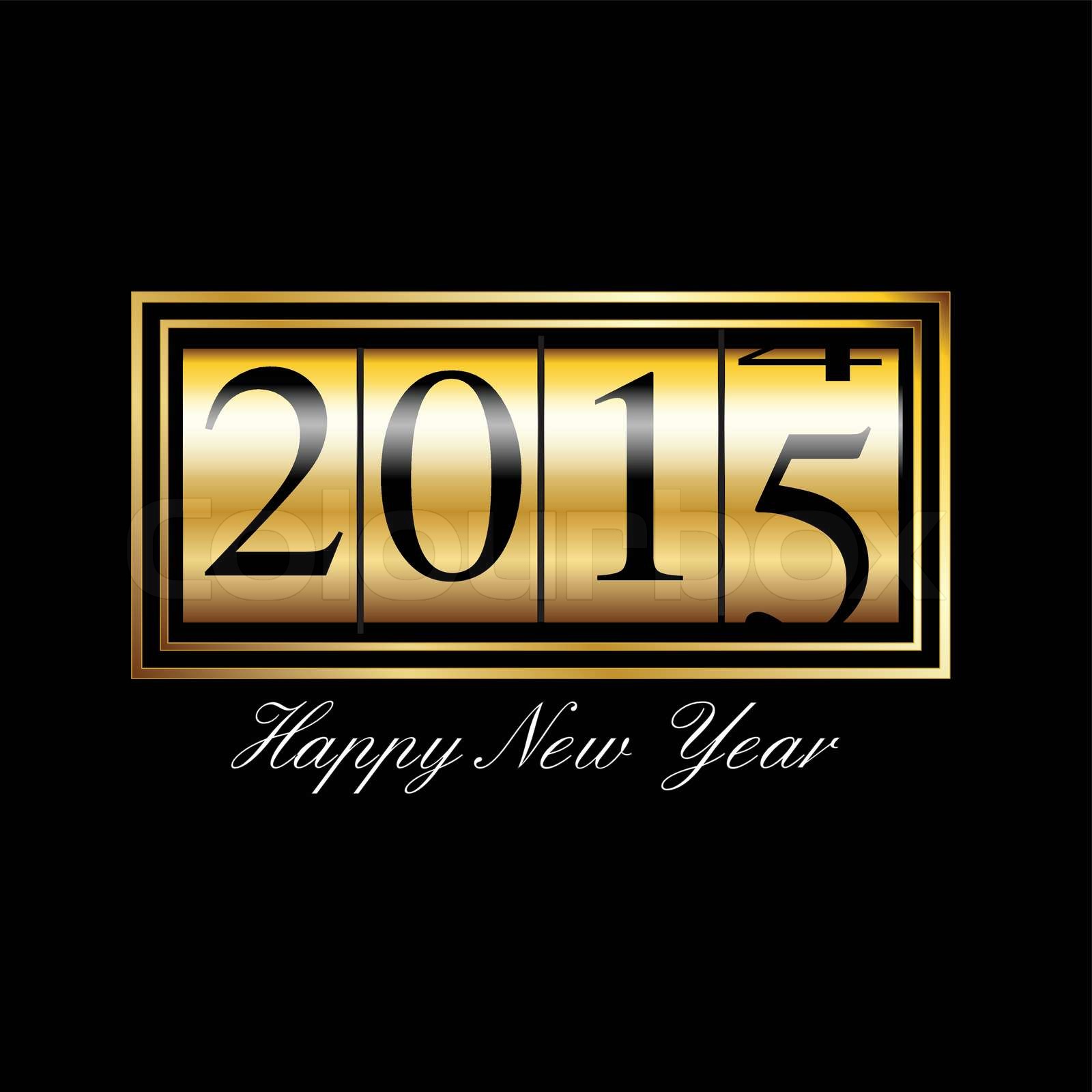 Silvester COUNTDOWN | Stock-Vektor | Colourbox