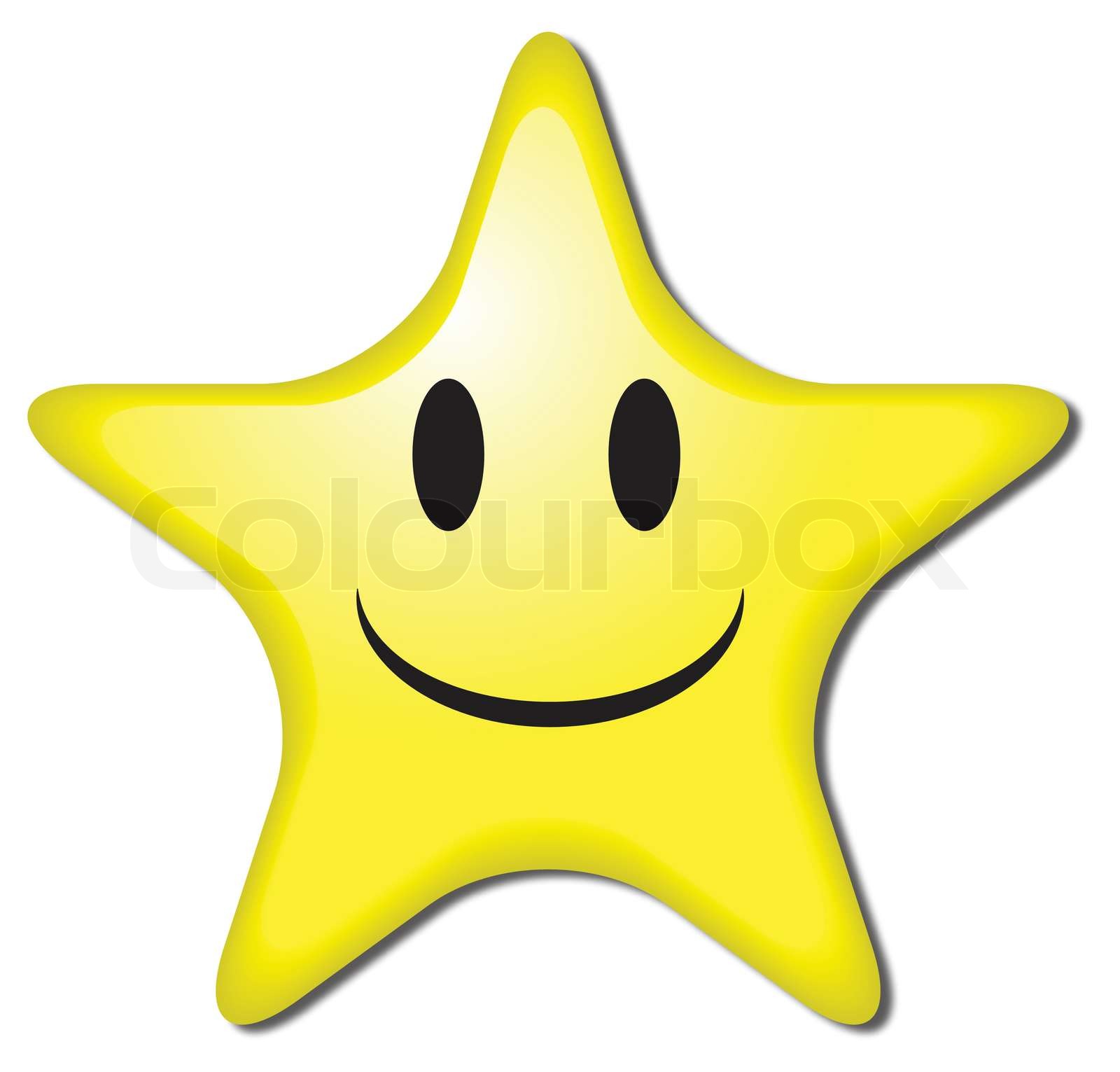 SMILE STAR | Stock vector | Colourbox