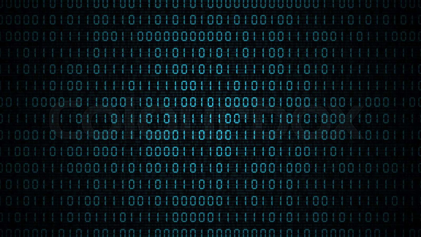 VID - Binary Code (II) | Stock video | Colourbox