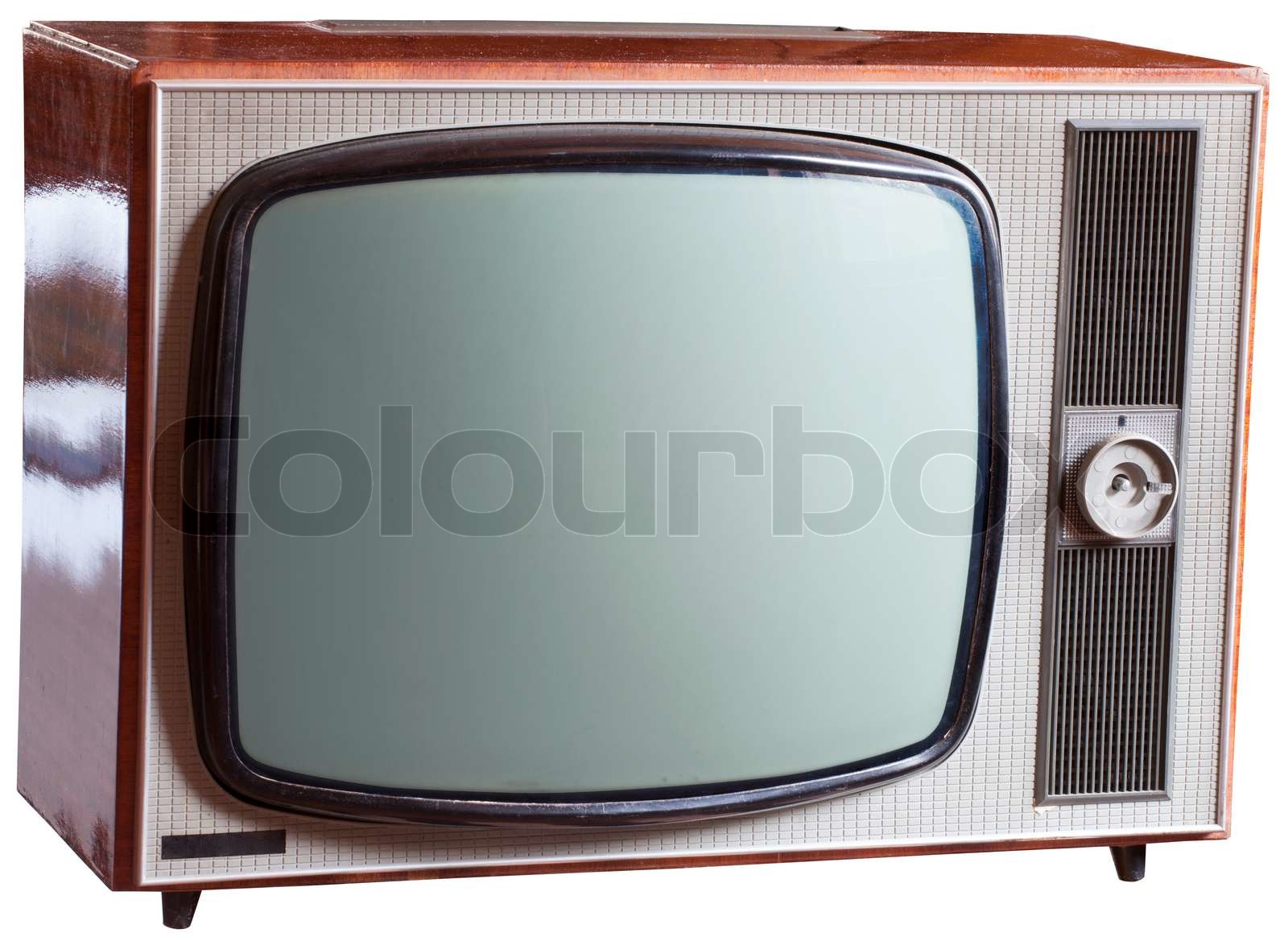 Old Russian TV set | Stock image | Colourbox