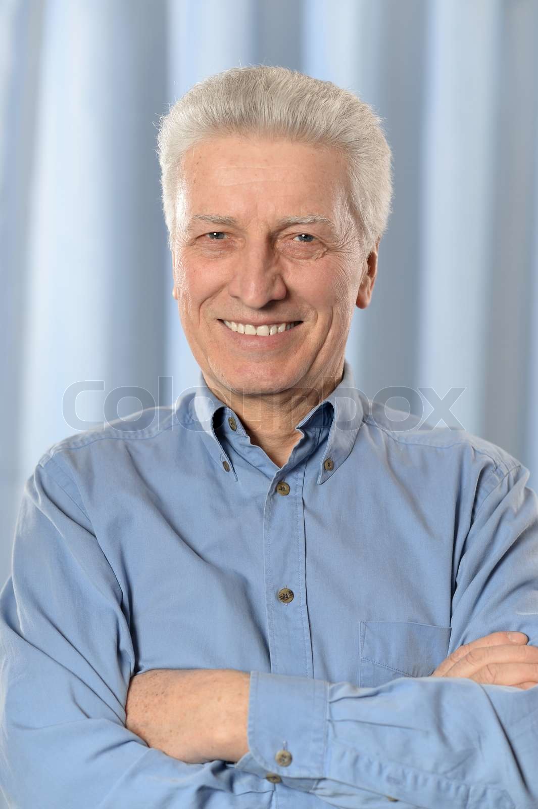 Cute older man | Stock image | Colourbox