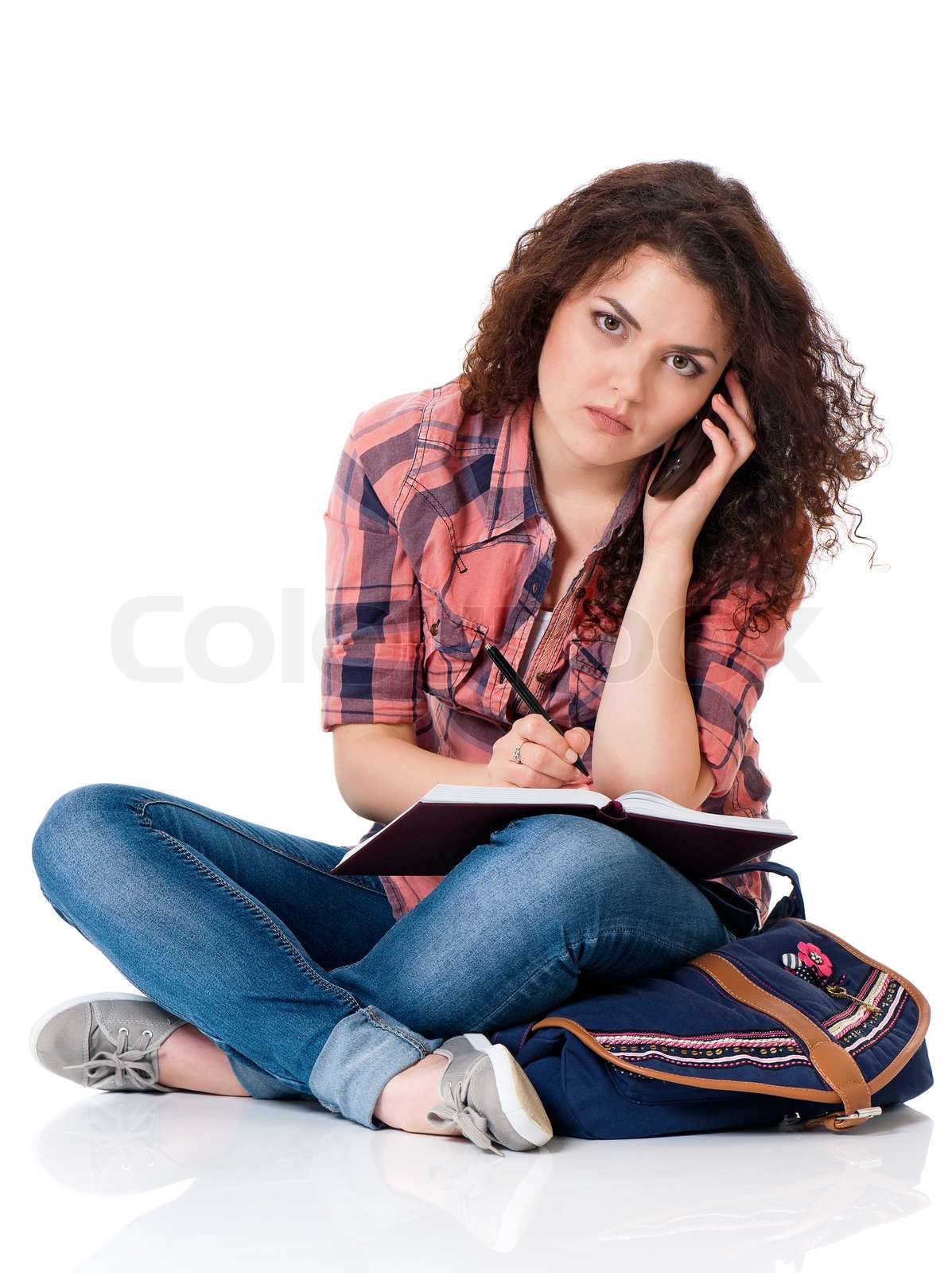 Student girl | Stock image | Colourbox