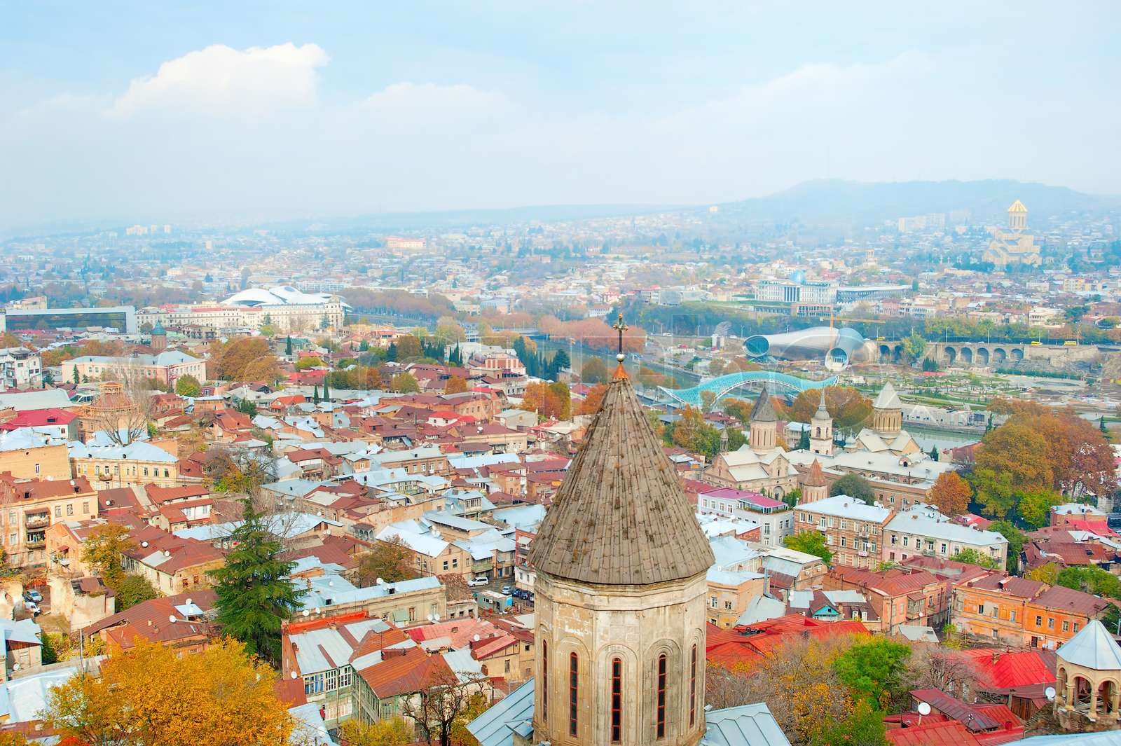 Tiflis-panorama | Stock Bild | Colourbox