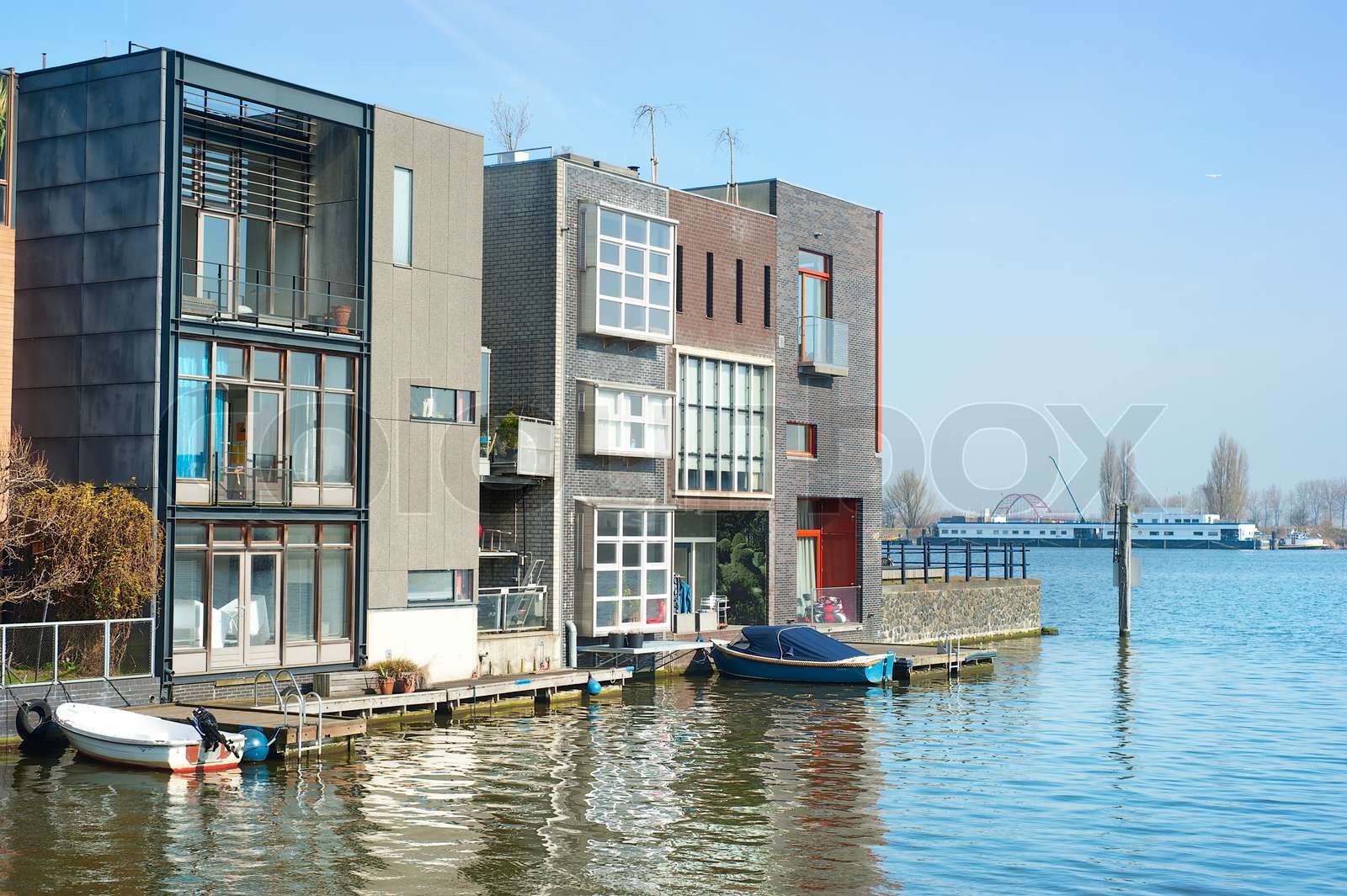moderne Architektur, Amsterdam | Stock Bild | Colourbox