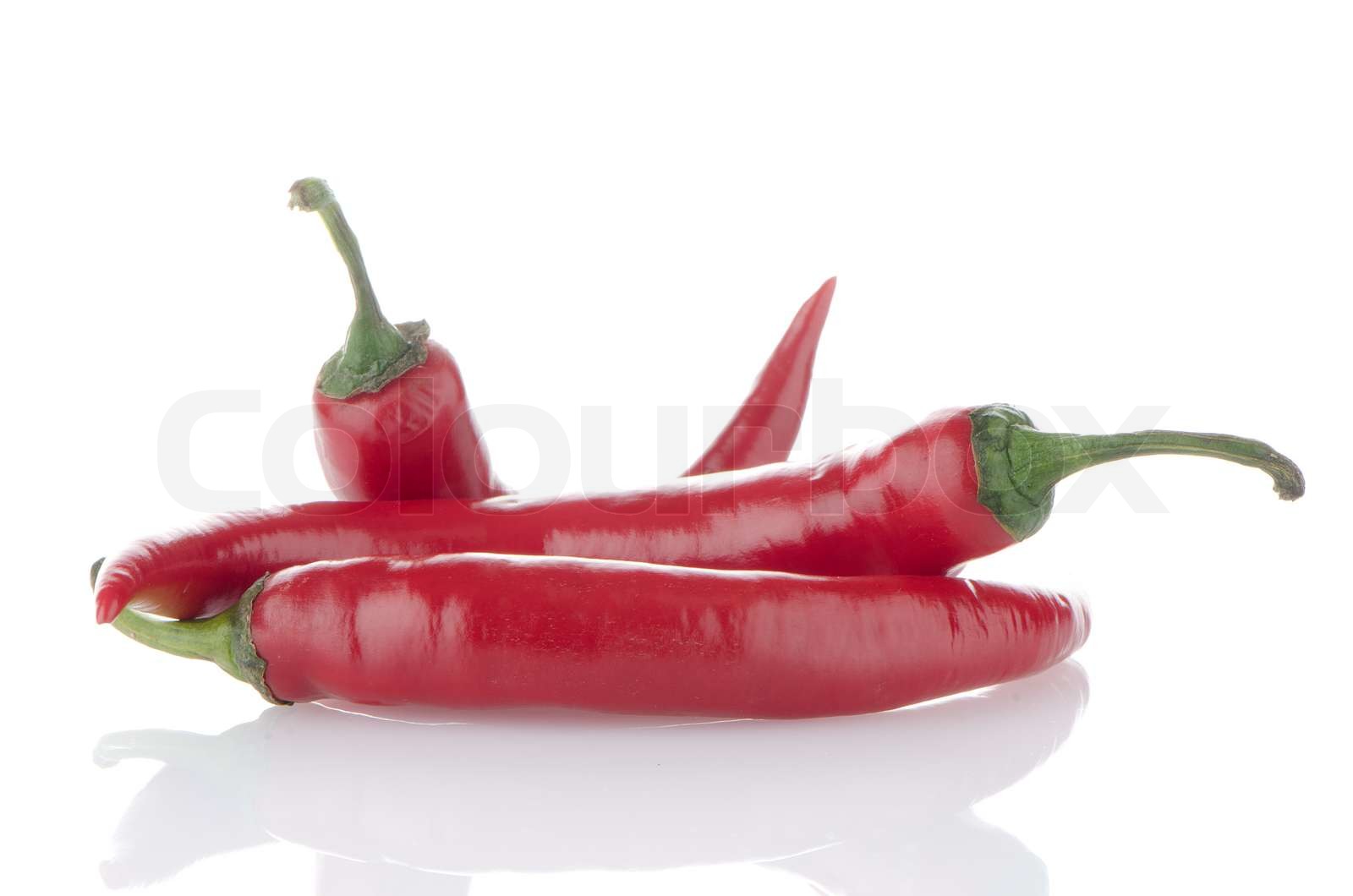 rote Peperoni | Stock Bild | Colourbox