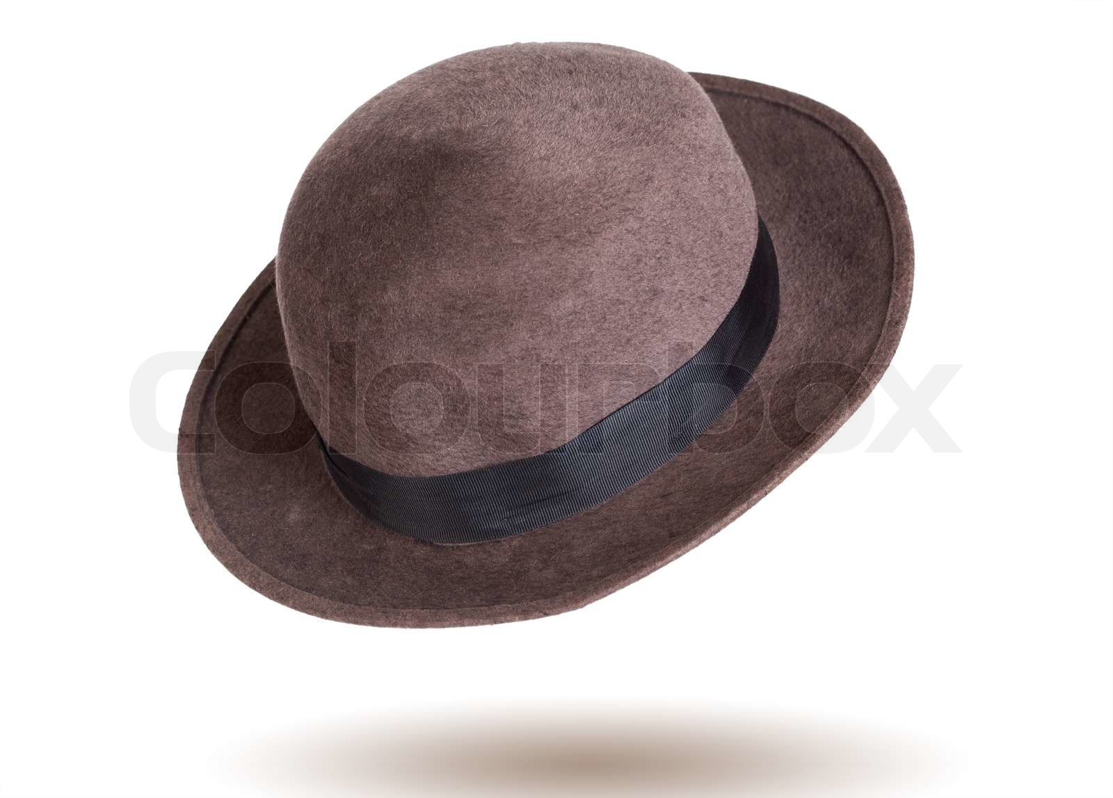 Brown Bowler Hat