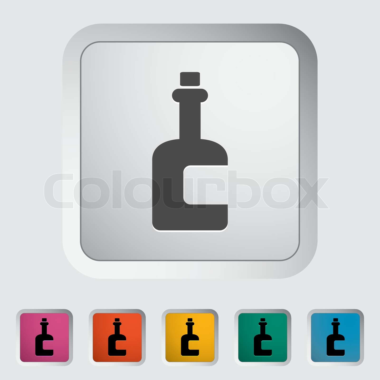 Flasche | Stock-Vektor | Colourbox