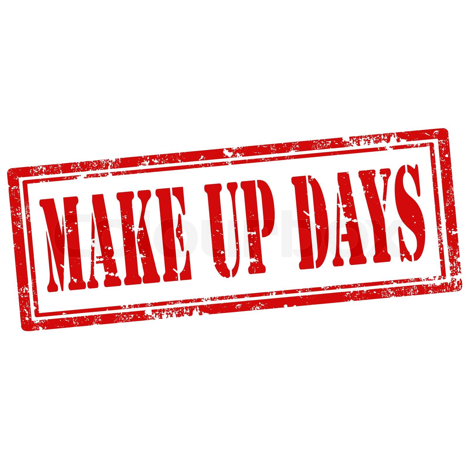 Make Up Days-stamp | Stock vector | Colourbox