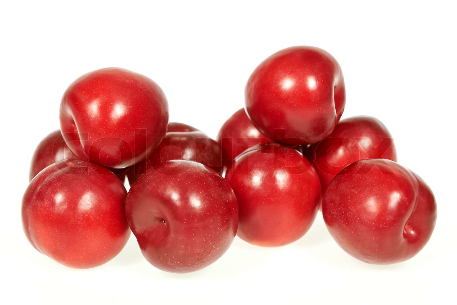 Mature plum fruits | Stock image | Colourbox