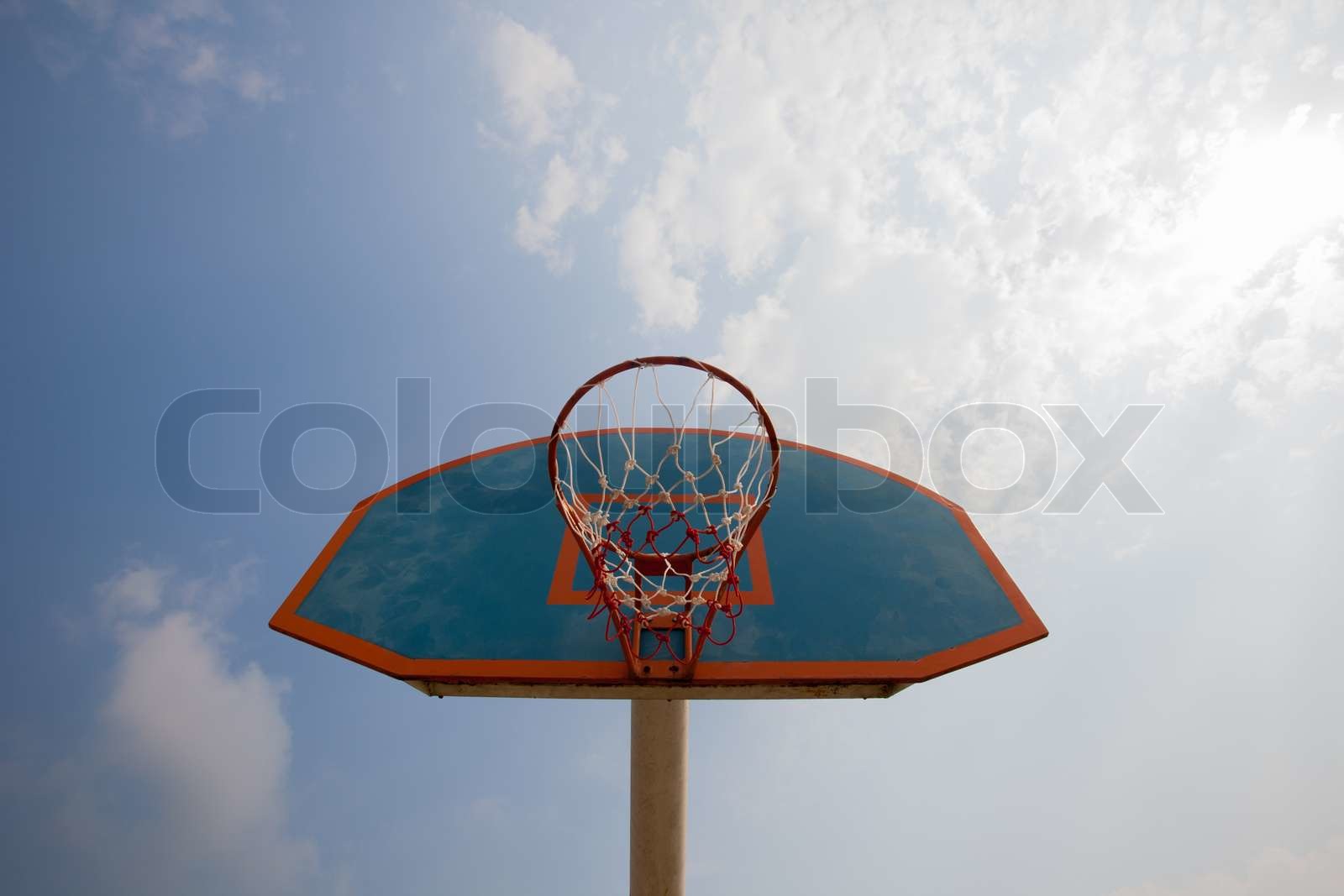 Basketball hoop. | Stock image | Colourbox