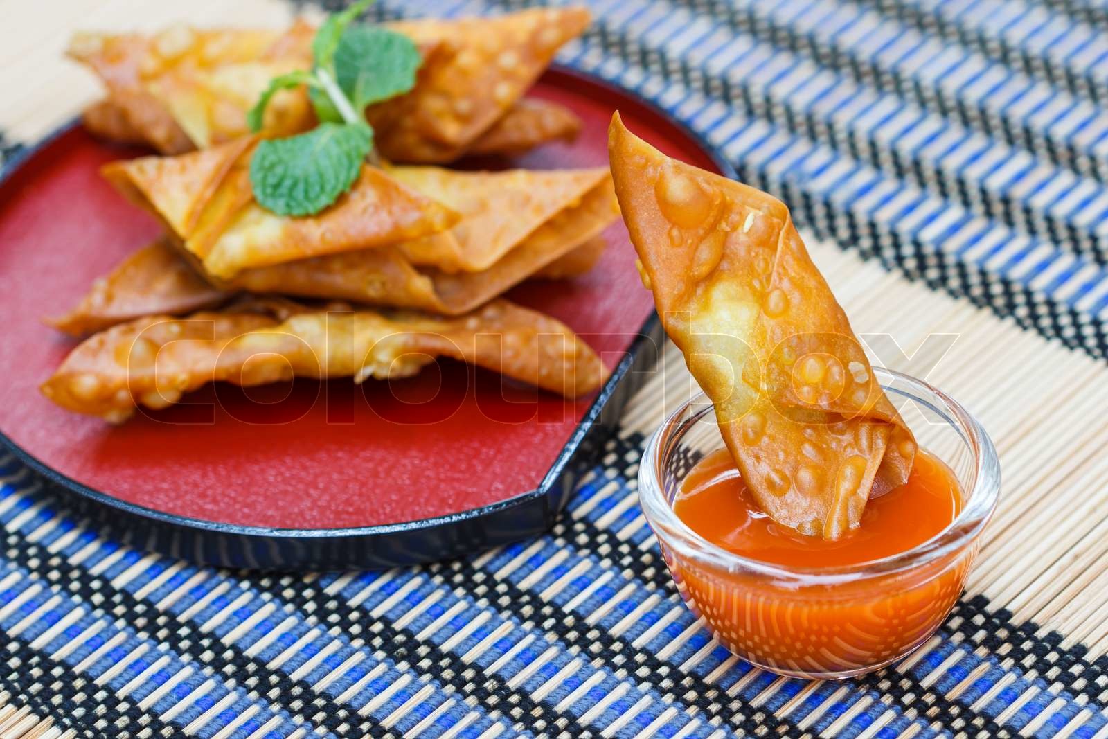 Deep Fried Wonton | Stock image | Colourbox