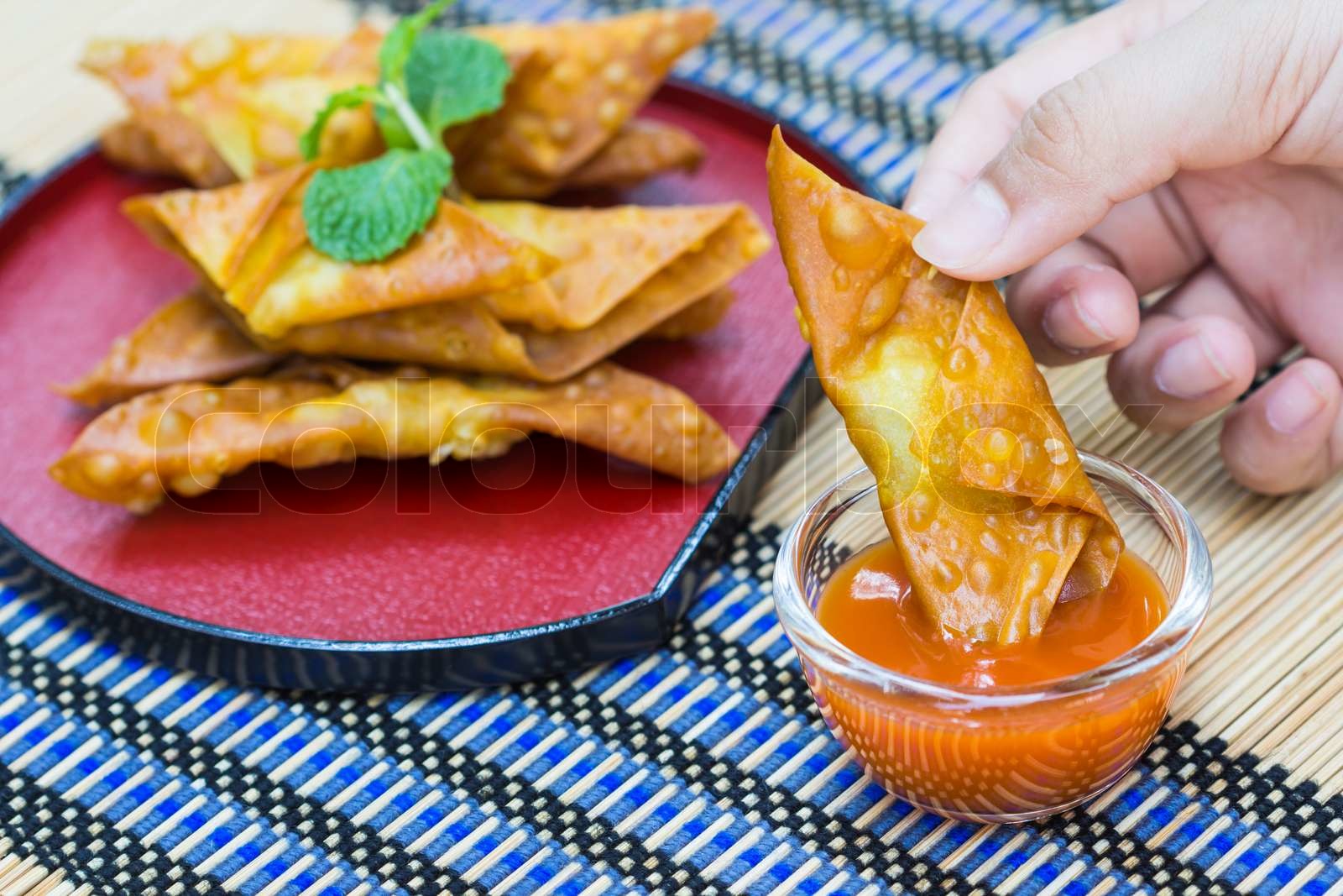 Deep Fried Wonton | Stock image | Colourbox