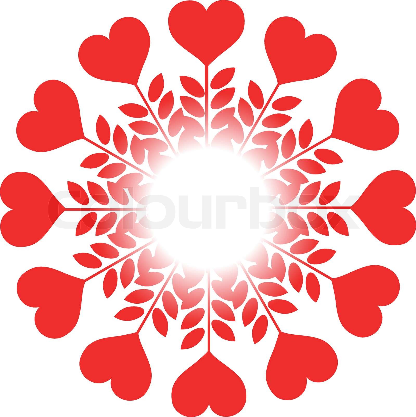 HEART WHEEL | Stock vector | Colourbox