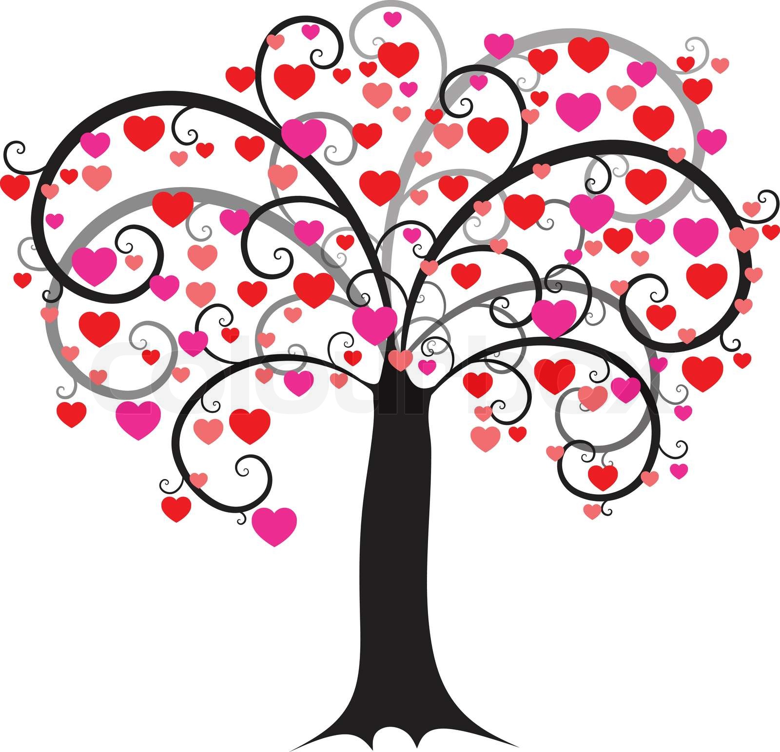 Heart Tree Clip Art