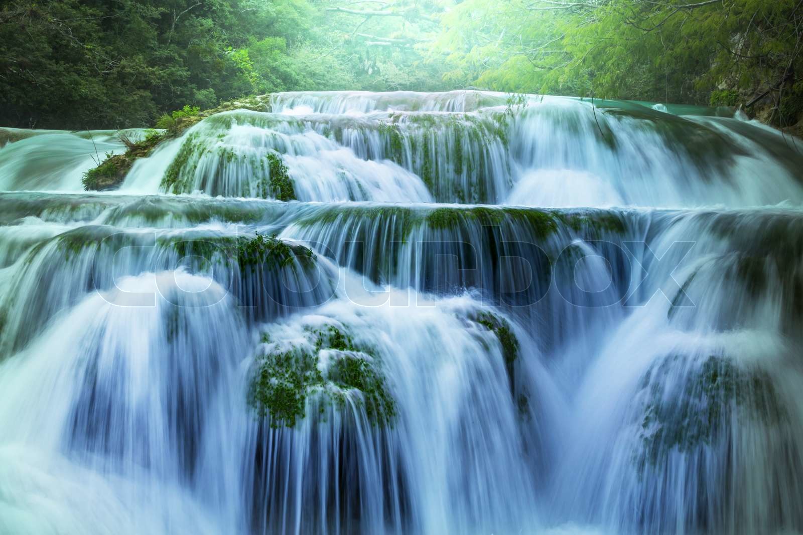 Waterfall | Stock image | Colourbox