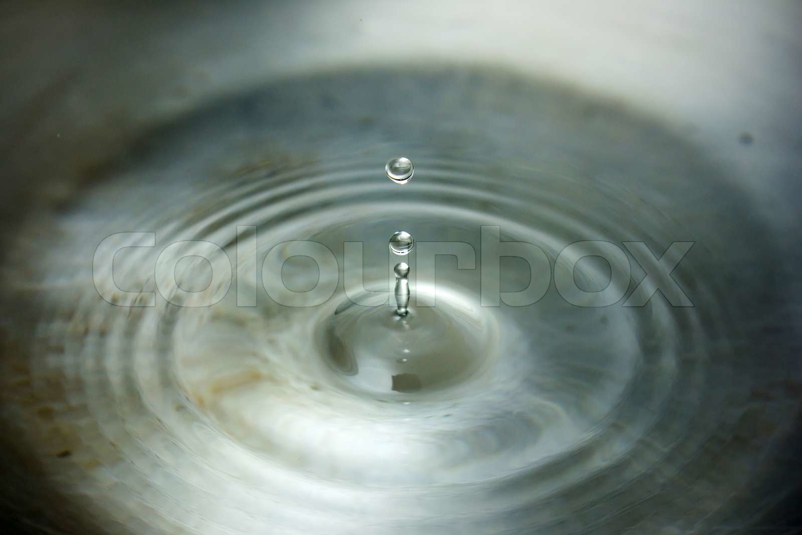 Water drop close up | Stock image | Colourbox