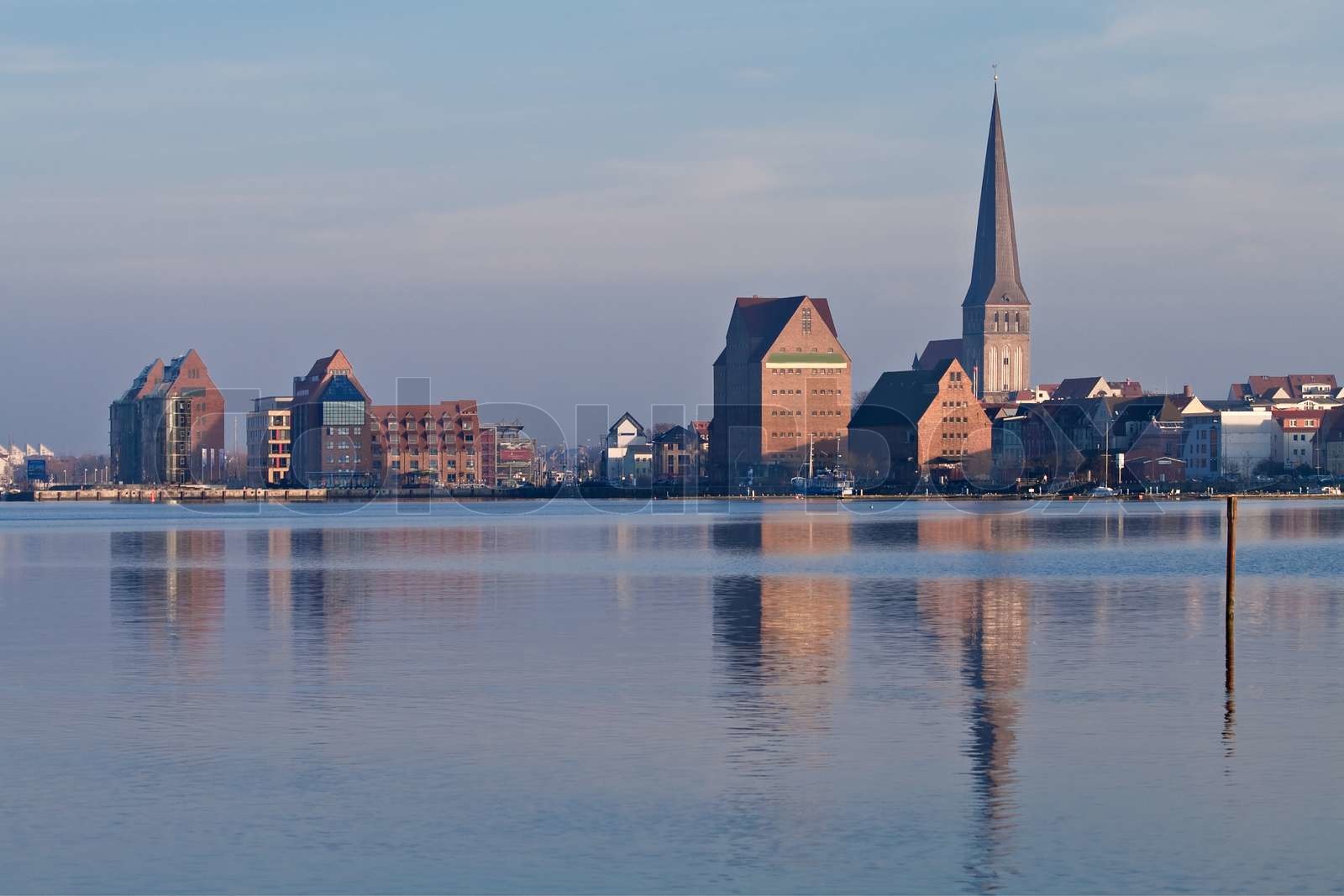 Blick auf Rostock | Stock image | Colourbox