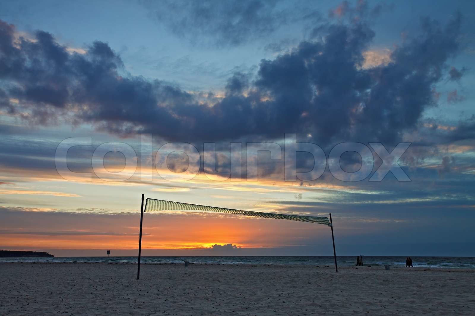 Abends am Strand | Stock image | Colourbox