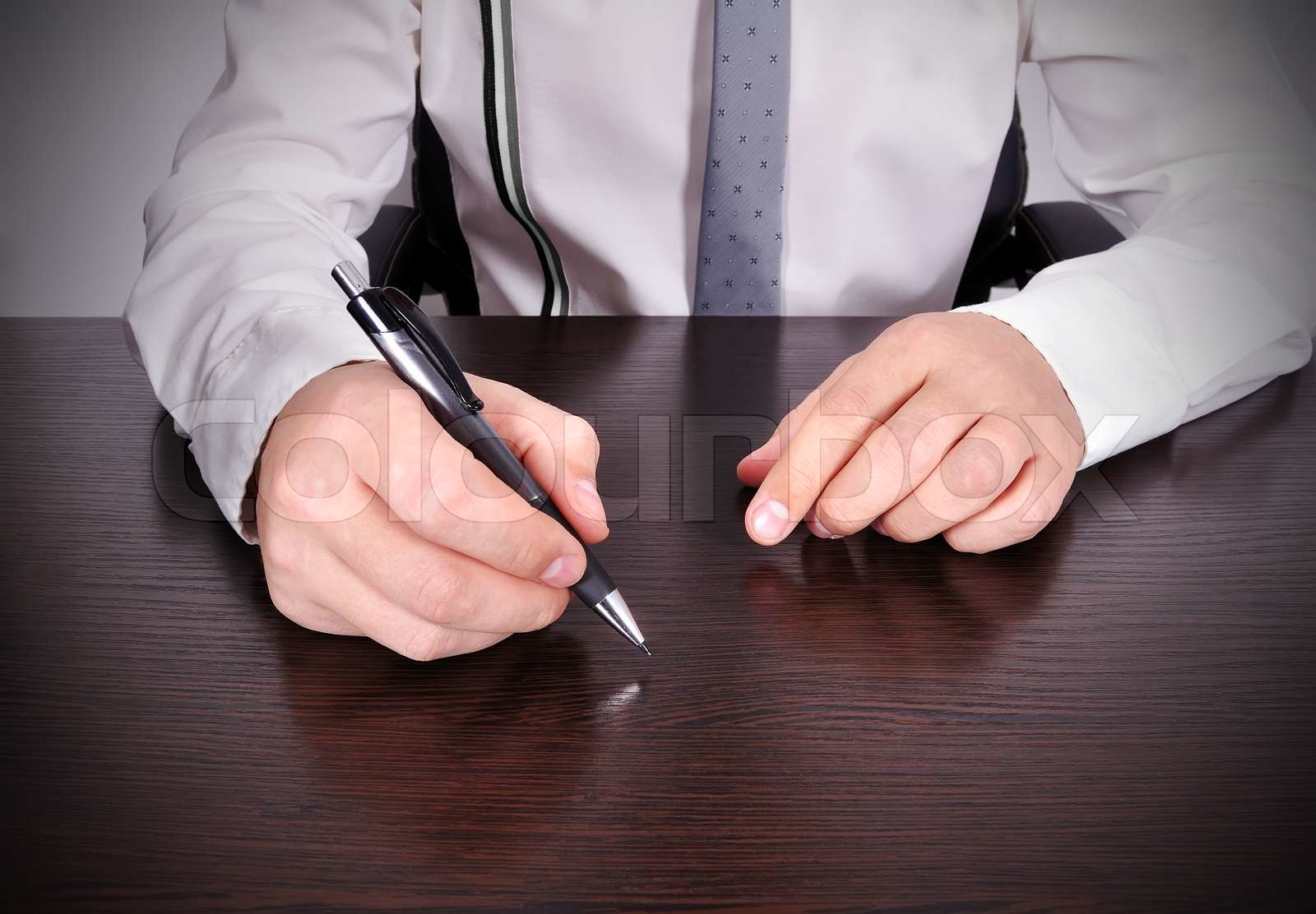 pen in hand | Stock image | Colourbox