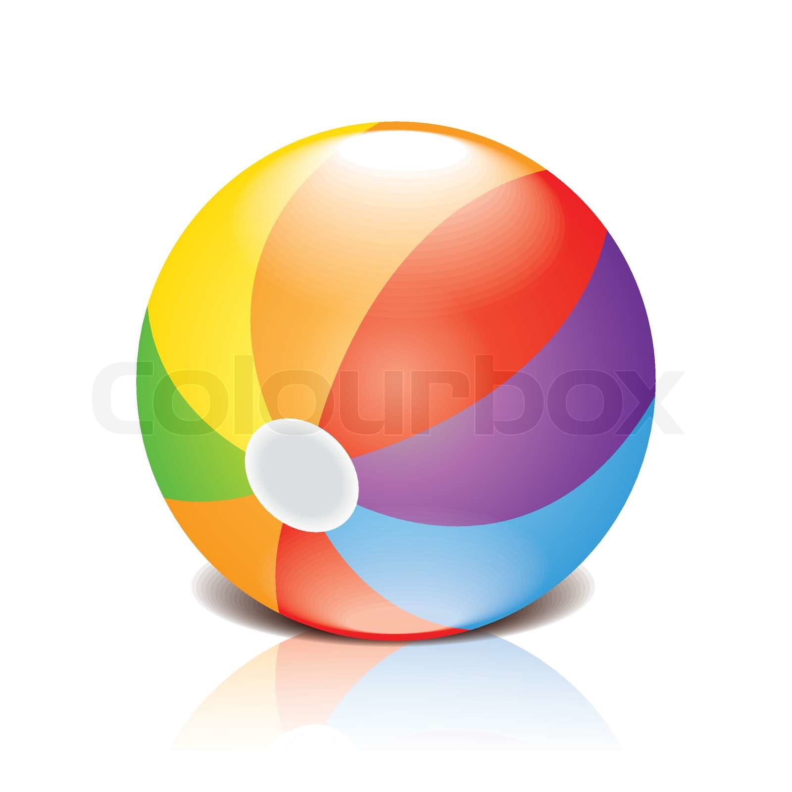 Kinder Ball-Vektor-illustration | Stock-Vektor | Colourbox