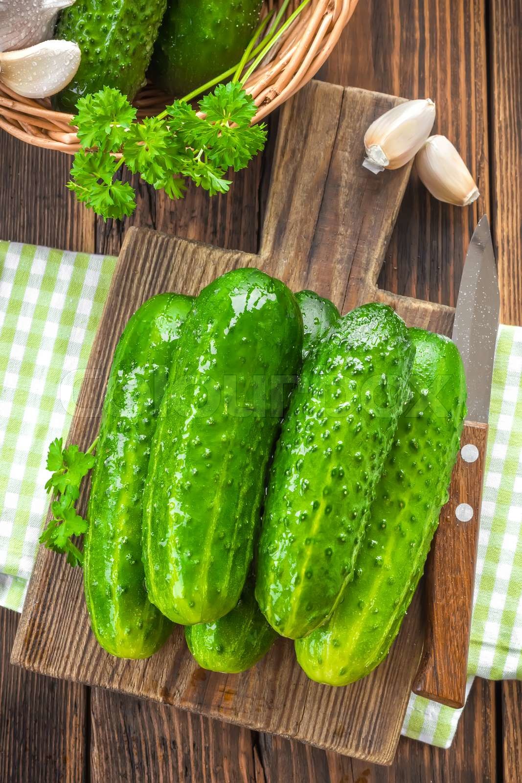 Cucumbers | Stock image | Colourbox