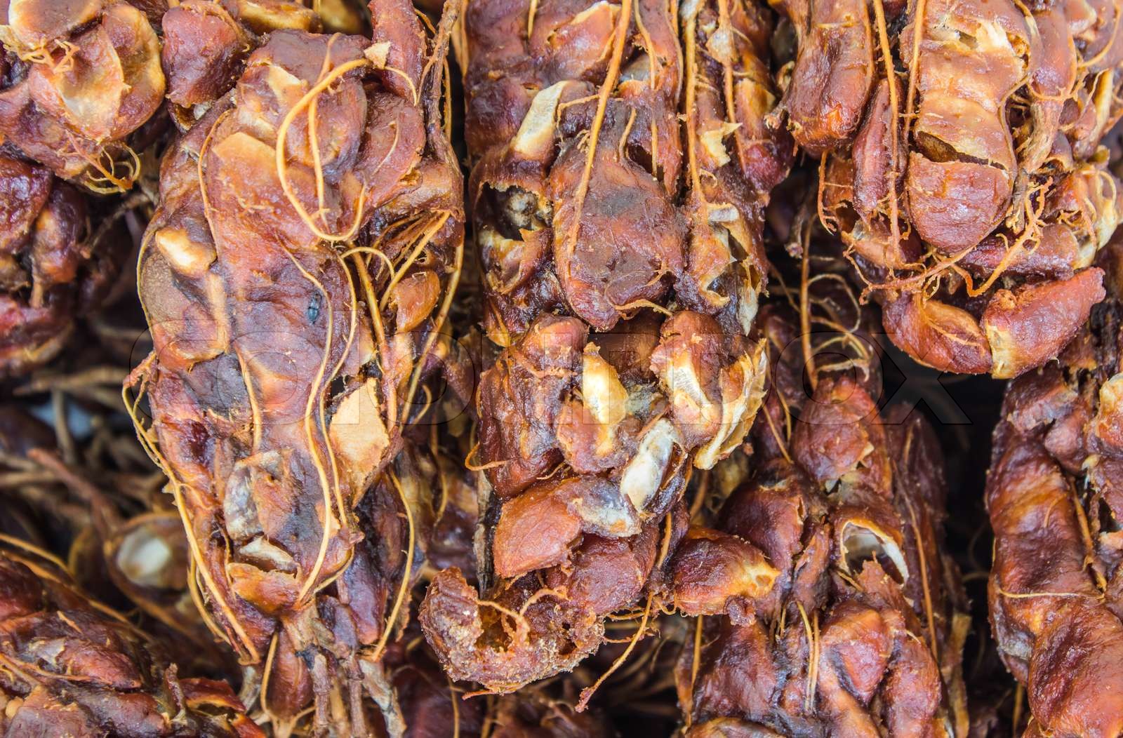 Tamarinden-Frucht-Hintergrund | Stock Bild | Colourbox