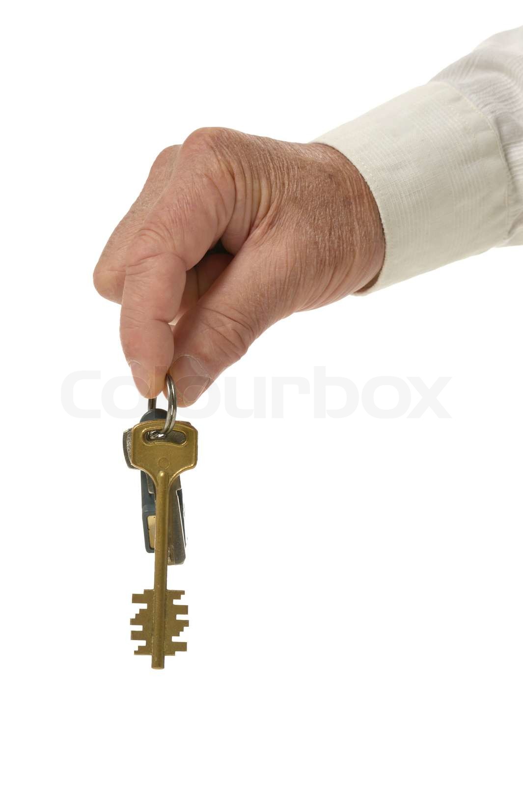 female hand with keys | Stock image | Colourbox