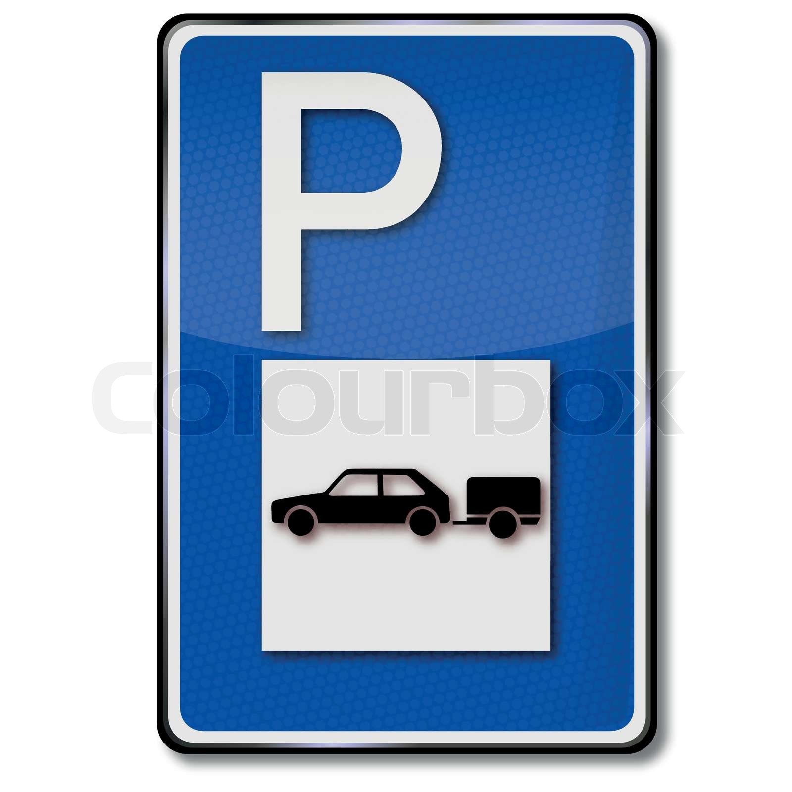 tow, strafe, parkverbot | Stock vector | Colourbox