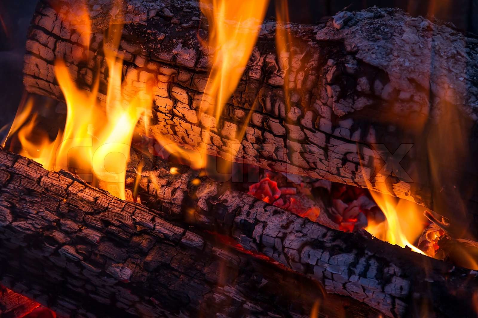 Wood Fire | Stock image | Colourbox