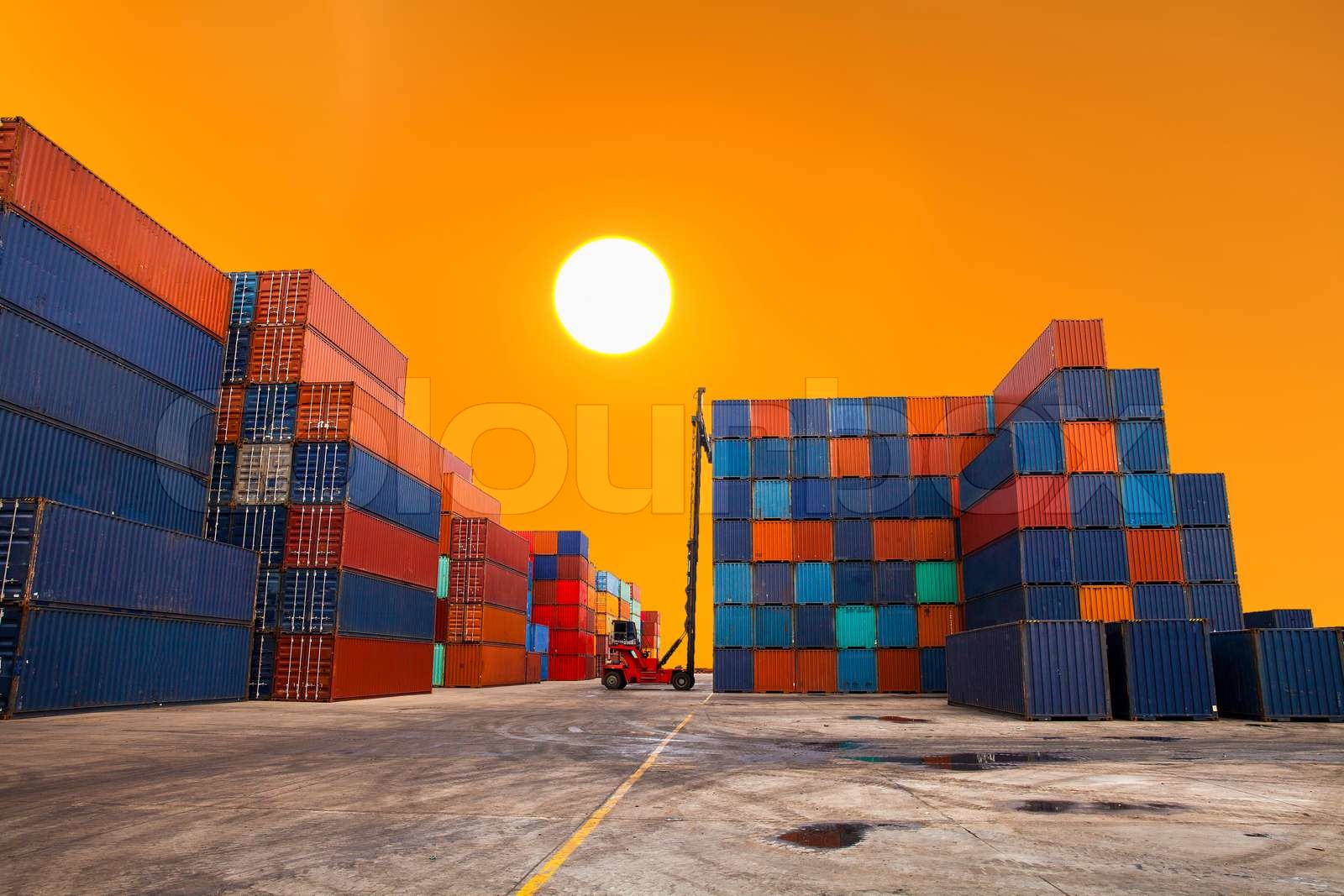 Containers | Stock image | Colourbox