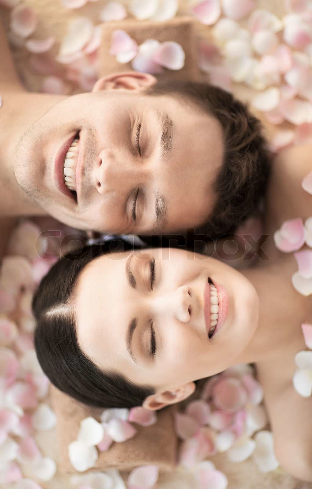 couple in spa | Stock image | Colourbox